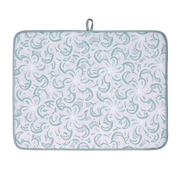 ANYWAY.GO Dish Drying Mat for Kitchen Counter,Texture Ultra Absorbent ...