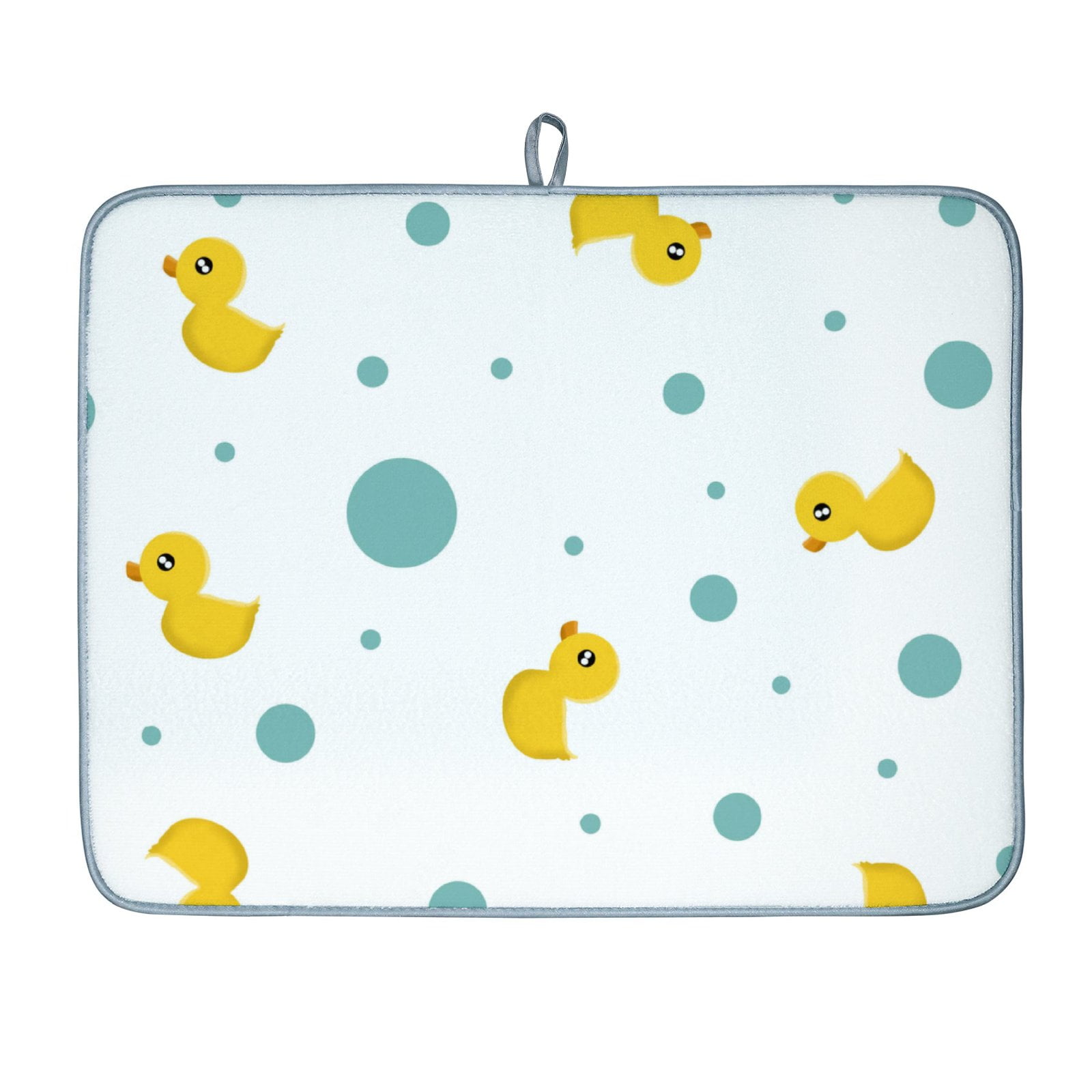 ANYWAY.GO Dish Drying Mat for Kitchen Counter,Texture Ultra Absorbent ...