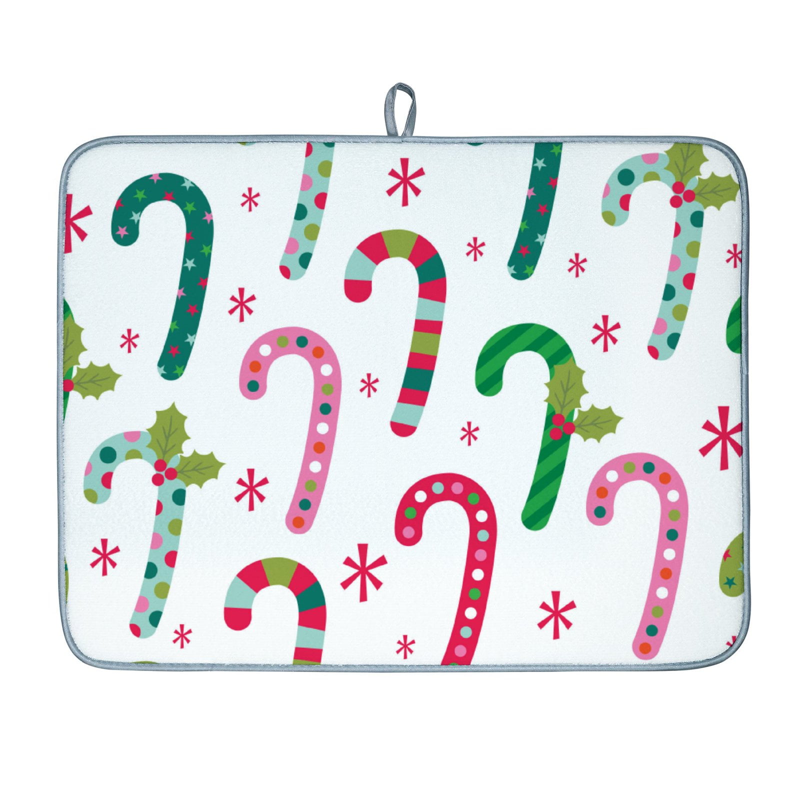 ANYWAY.GO Dish Drying Mat for Kitchen Counter,Texture Ultra Absorbent ...