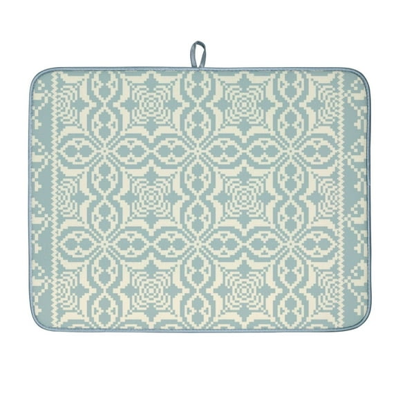 ANYWAY.GO Dish Drying Mat for Kitchen Counter,Texture Ultra Absorbent ...