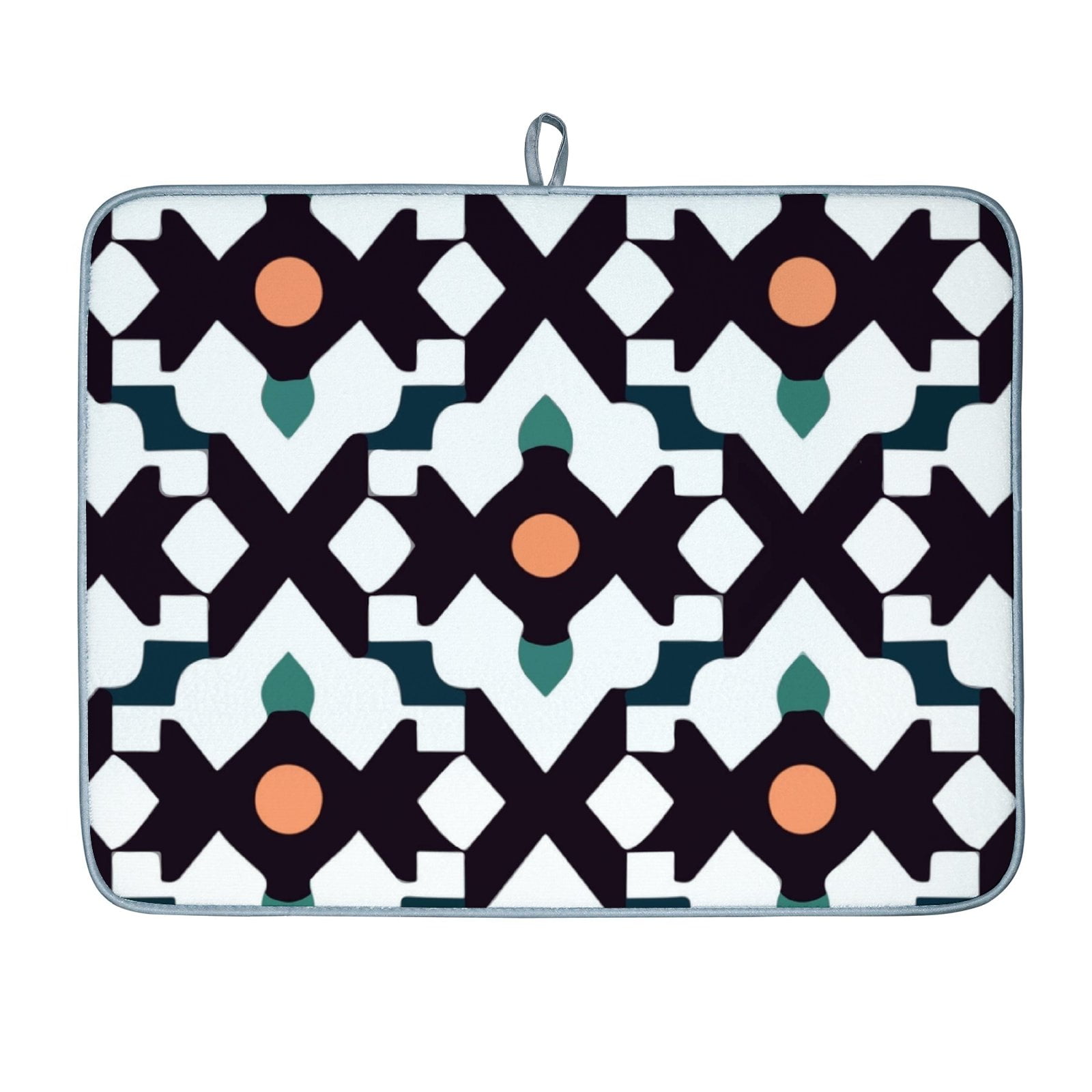 ANYWAY.GO Dish Drying Mat for Kitchen Counter,Texture Ultra Absorbent ...