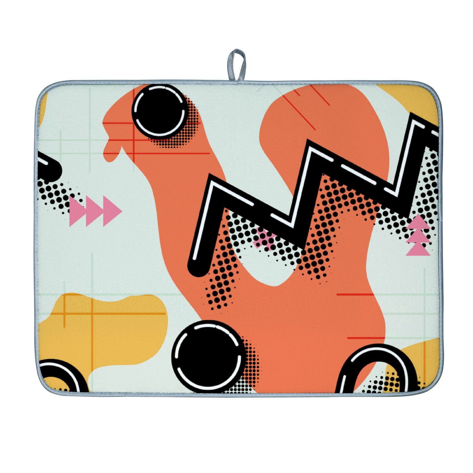 ANYWAY.GO Dish Drying Mat for Kitchen Counter,Texture Ultra Absorbent ...