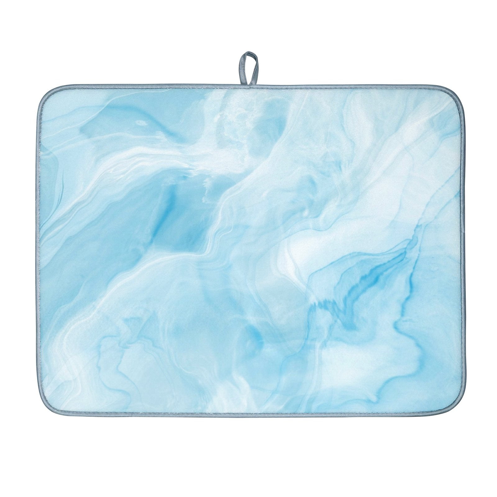 ANYWAY.GO Dish Drying Mat for Kitchen Counter,Texture Ultra Absorbent ...