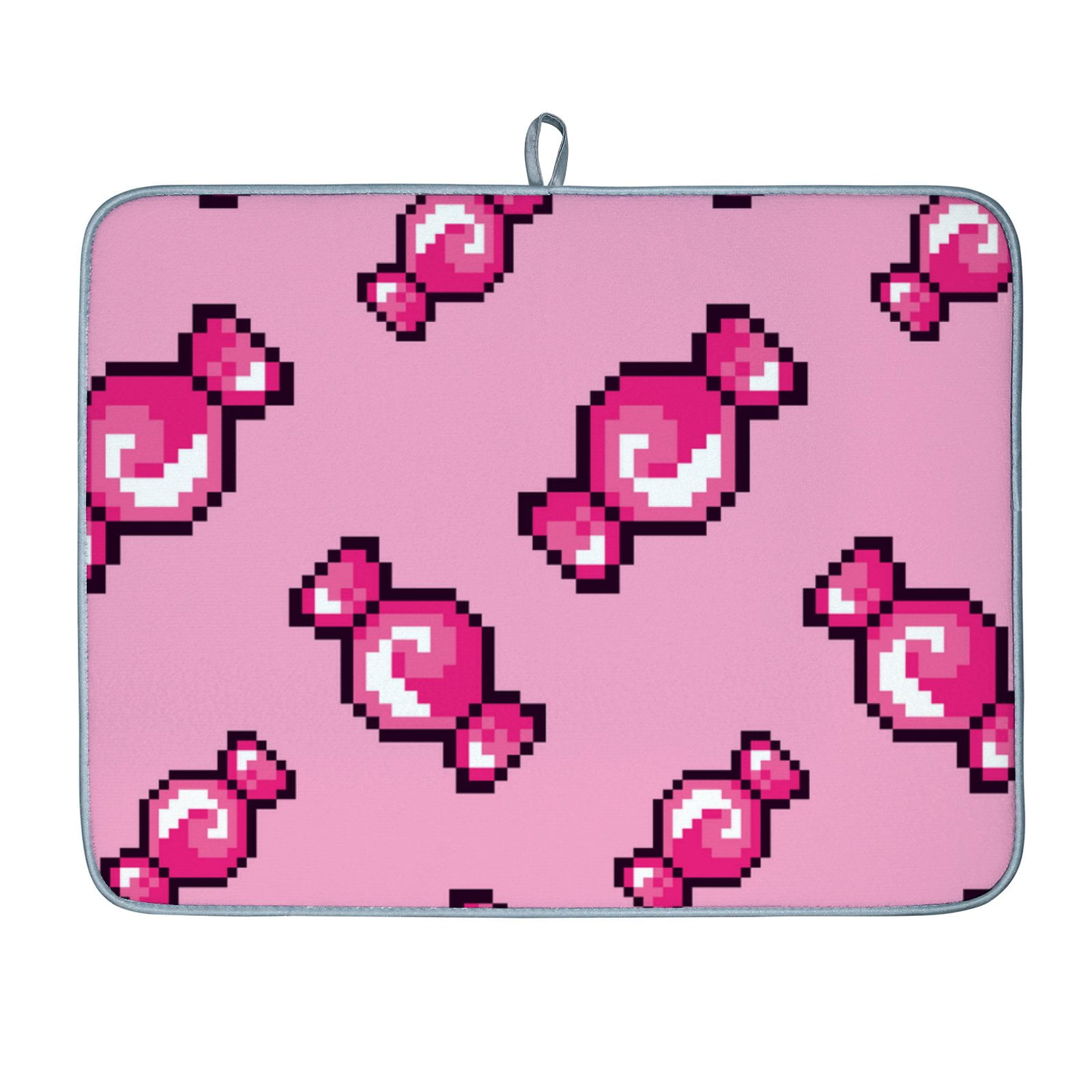 ANYWAY.GO Dish Drying Mat for Kitchen Counter,Texture Ultra Absorbent ...