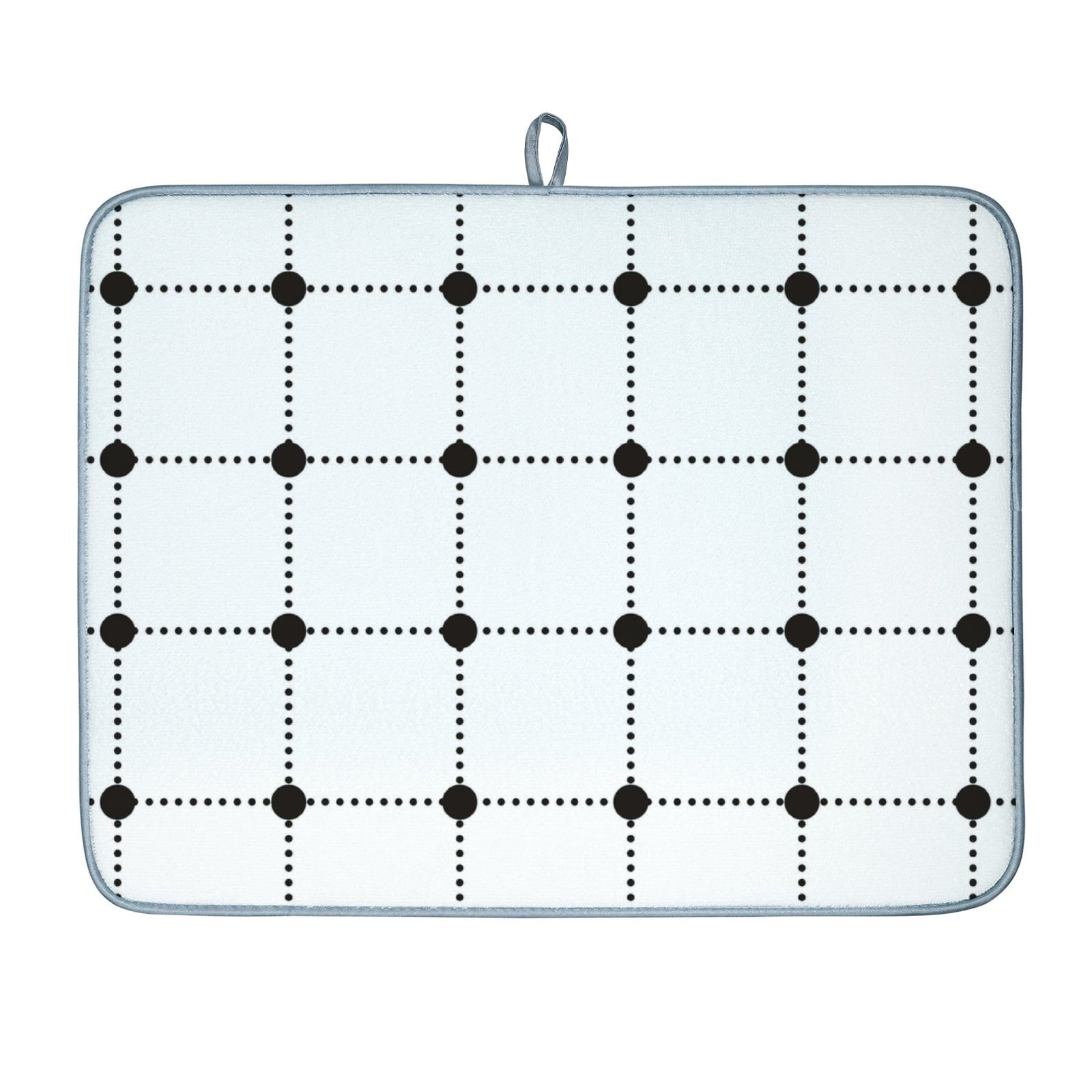 ANYWAY.GO Dish Drying Mat for Kitchen Counter,Texture Ultra Absorbent ...