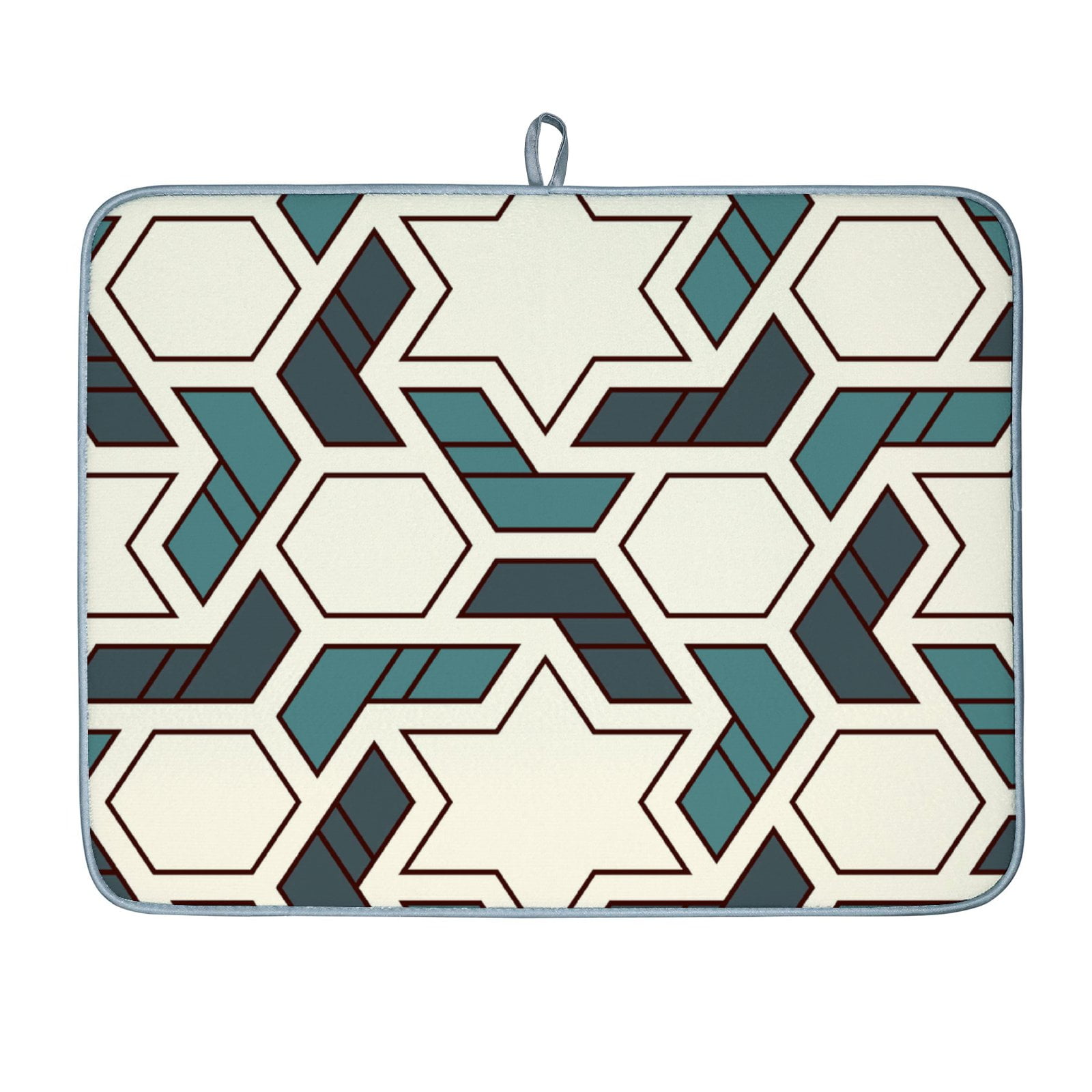 ANYWAY.GO Dish Drying Mat for Kitchen Counter,Texture Ultra Absorbent ...