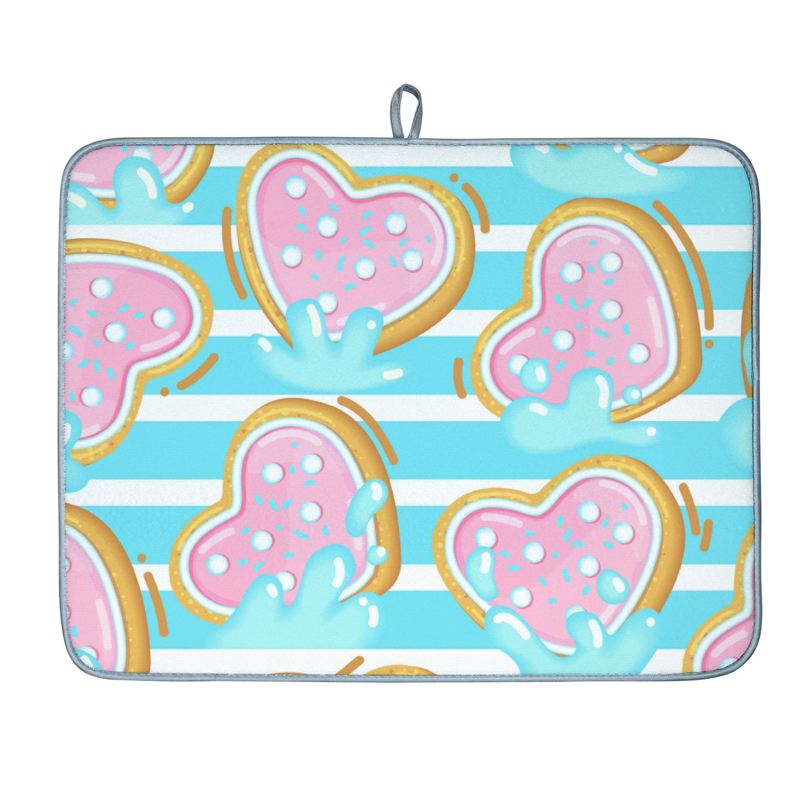 ANYWAY.GO Dish Drying Mat for Kitchen Counter,Texture Ultra Absorbent ...