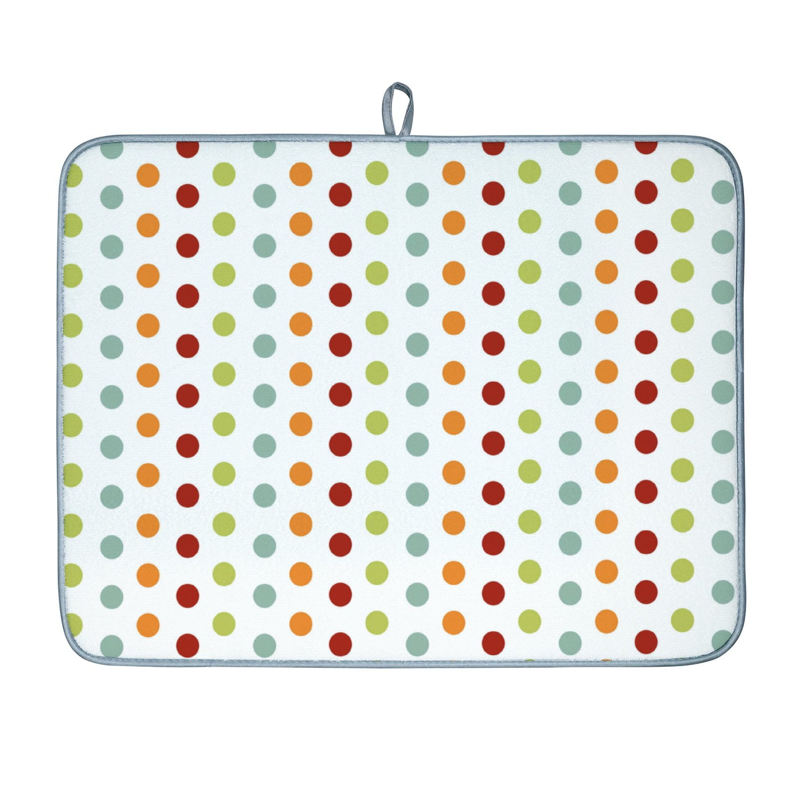 ANYWAY.GO Dish Drying Mat for Kitchen Counter,Texture Ultra Absorbent ...