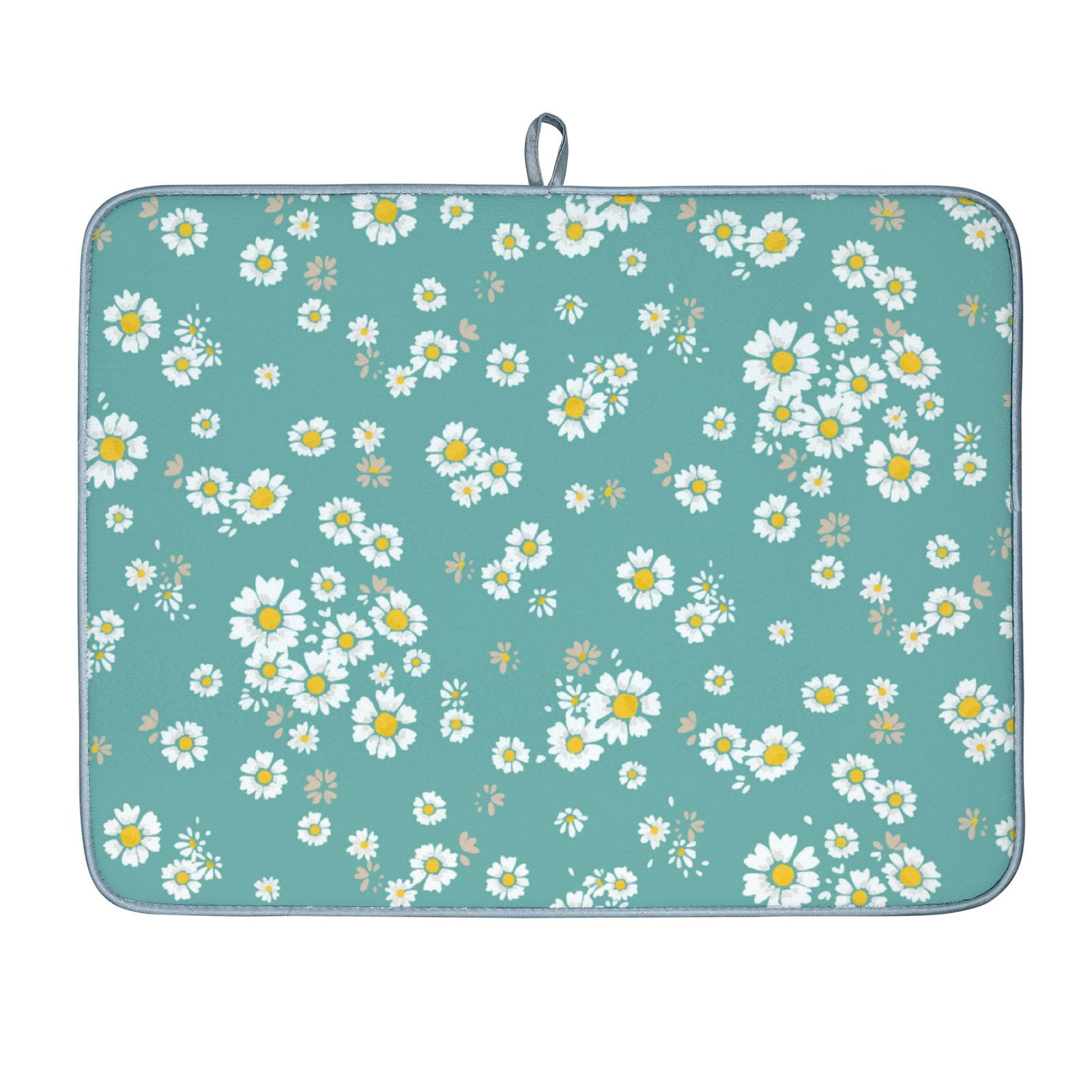 ANYWAY.GO Dish Drying Mat for Kitchen Counter,Texture Ultra Absorbent ...