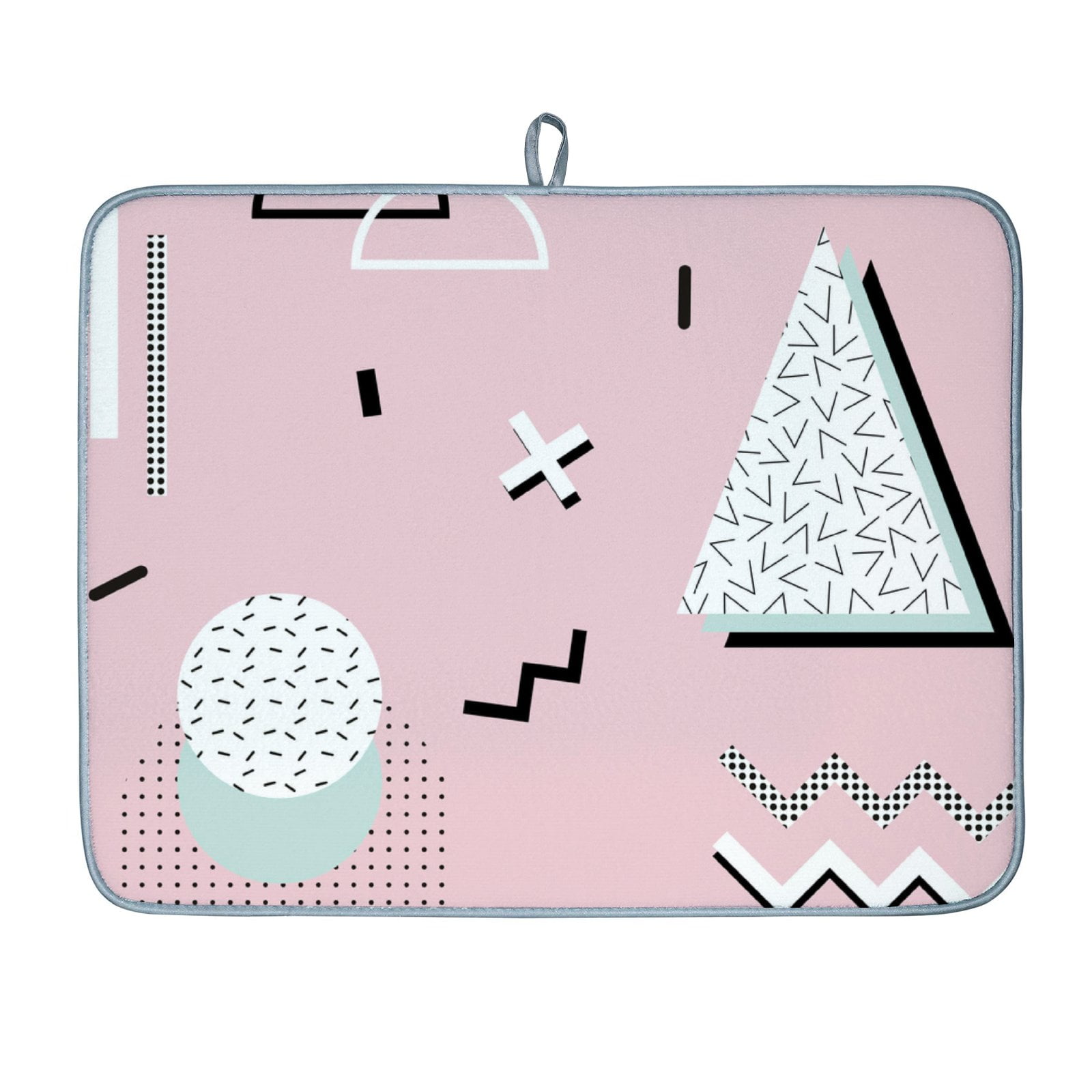 ANYWAY.GO Dish Drying Mat for Kitchen Counter,Texture Ultra Absorbent ...