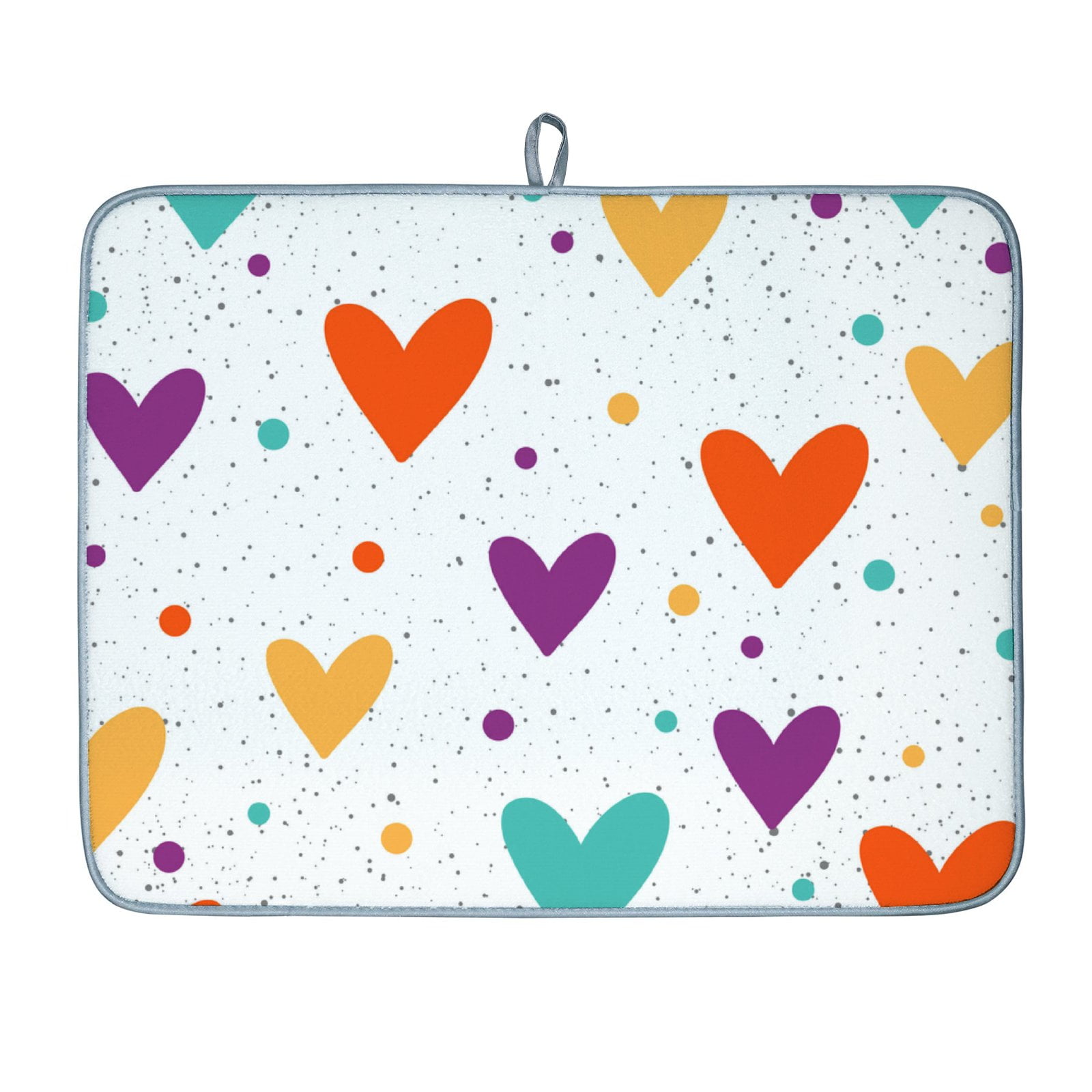 ANYWAY.GO Dish Drying Mat for Kitchen Counter,Texture Ultra Absorbent ...