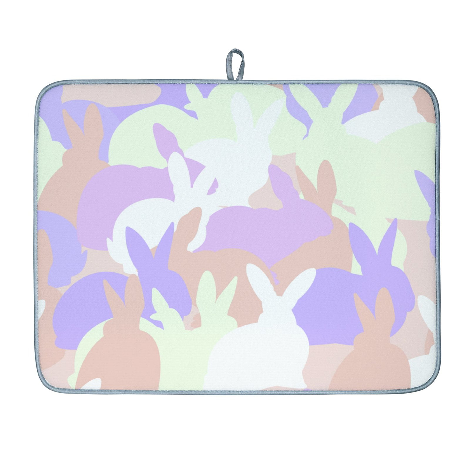 ANYWAY.GO Dish Drying Mat for Kitchen Counter,Texture Ultra Absorbent ...