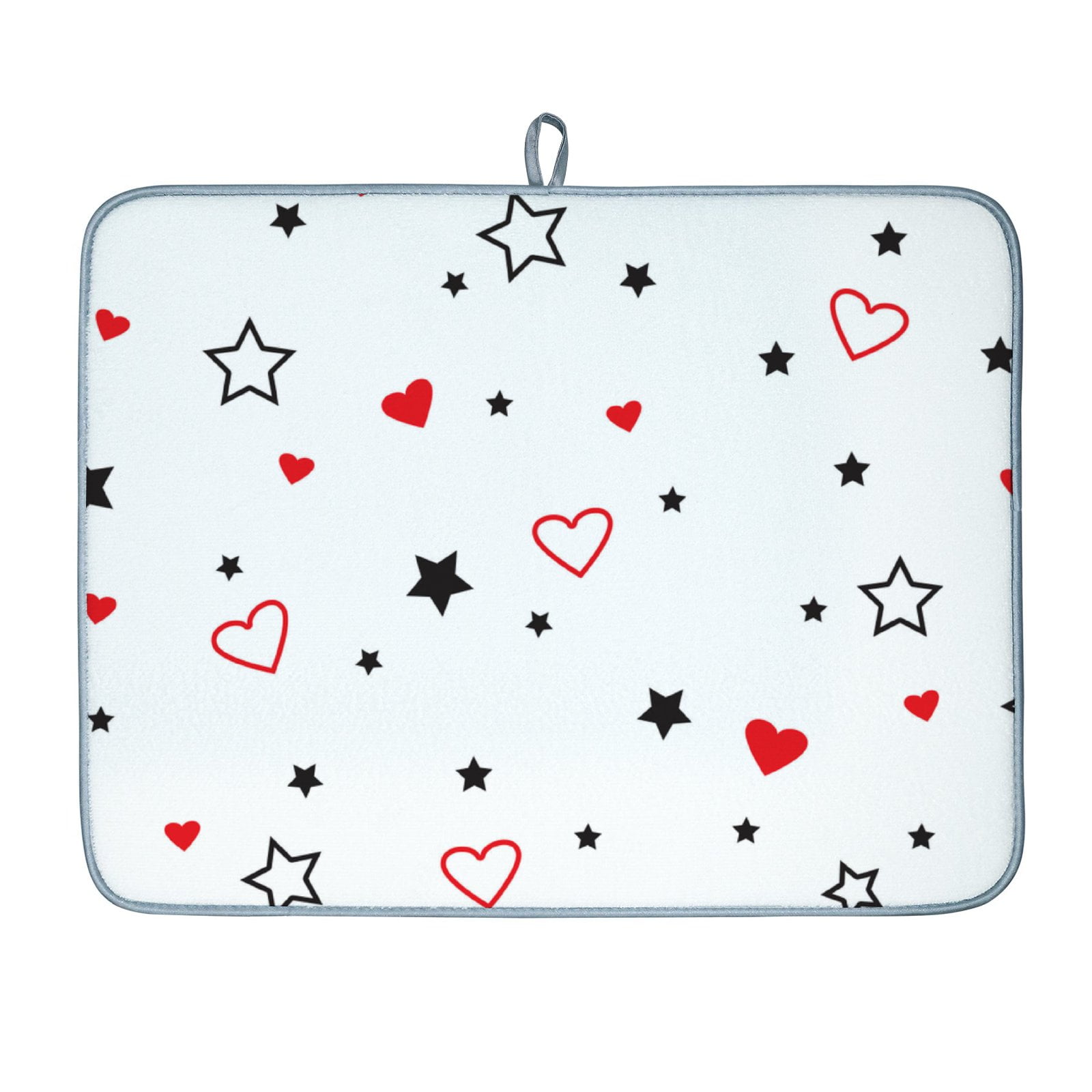 ANYWAY.GO Dish Drying Mat for Kitchen Counter,Texture Ultra Absorbent ...