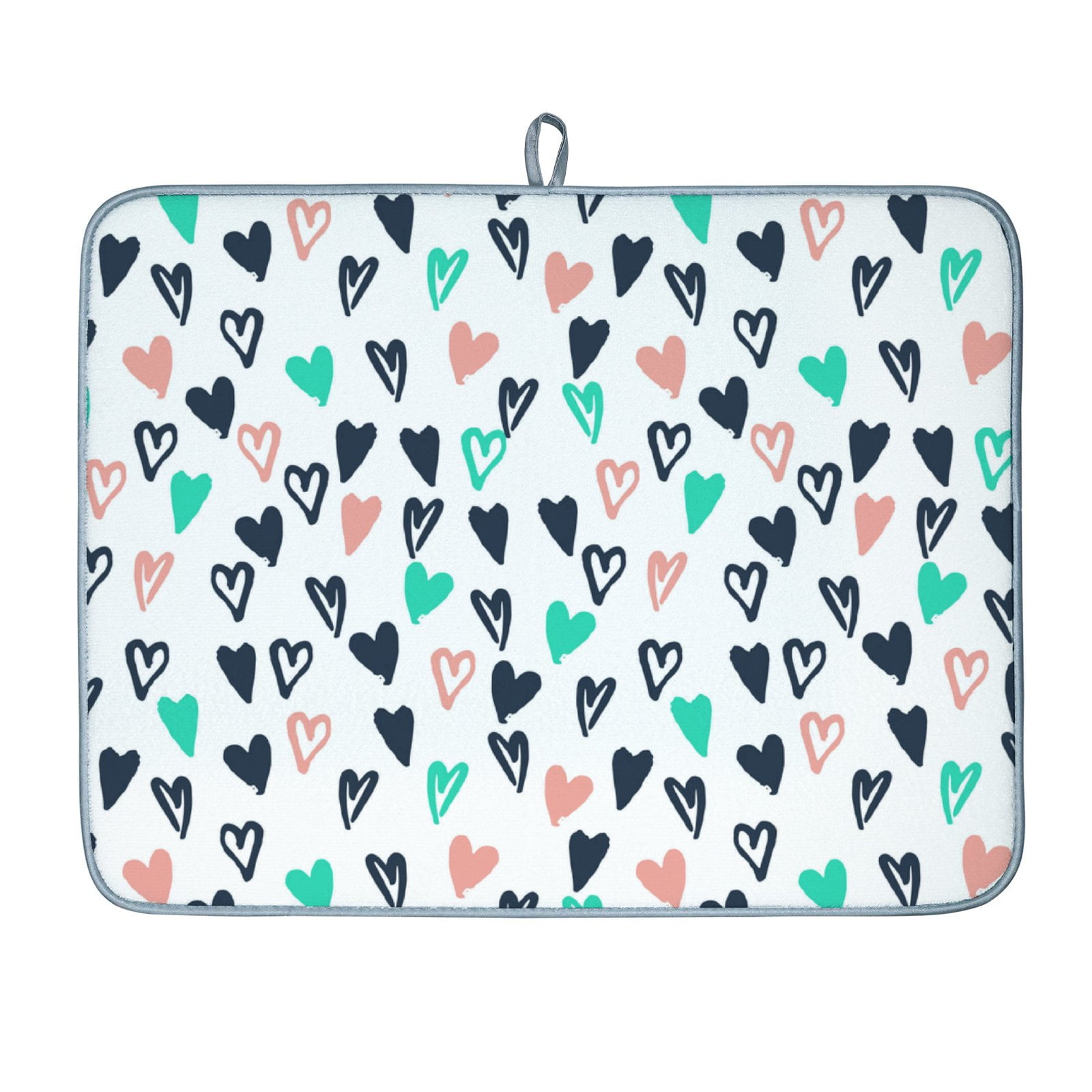 ANYWAY.GO Dish Drying Mat for Kitchen Counter,Texture Ultra Absorbent ...