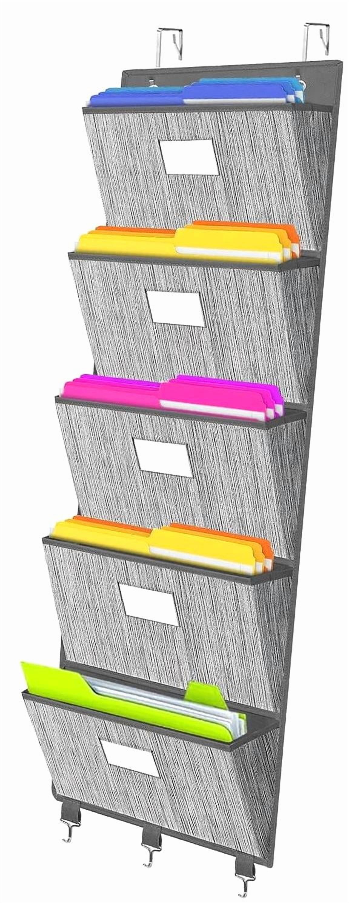 ANYWAY.GO Over the Door File Organizer, Hanging File Folders, Wall ...