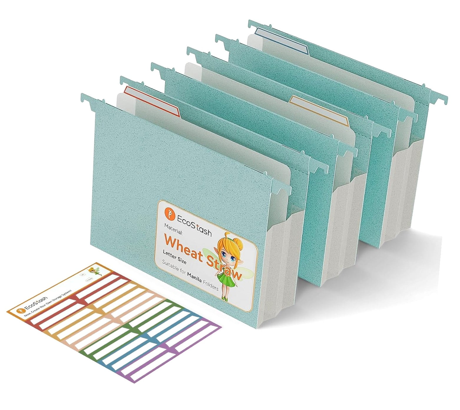 ANYWAY.GO Expanding Hanging File Folders, 3.15" Hanging Accordion ...