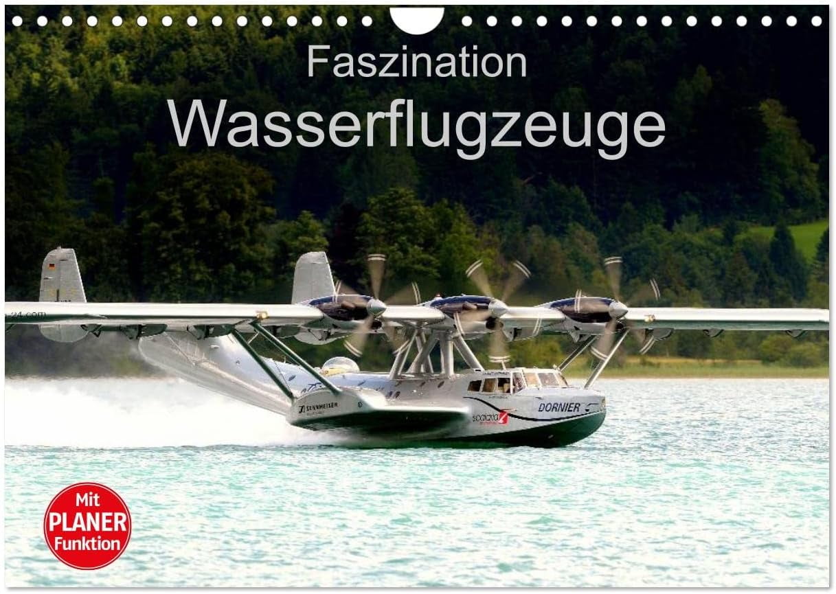 ANYWAY.GO Fascination Seaplanes, US-Version (Wall Calendar 2026 DIN ...