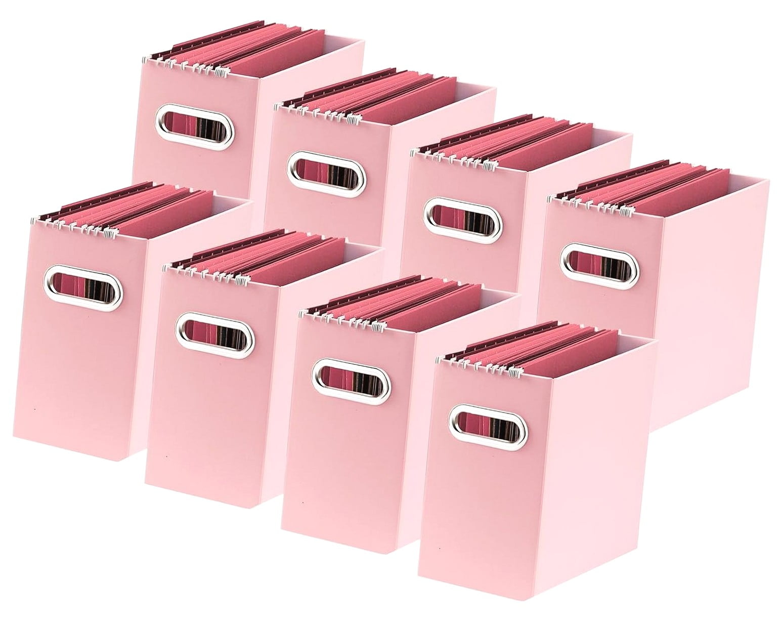 ANYWAY.GO File Organizer, 2 Sets Storage Container, Cardboard File ...