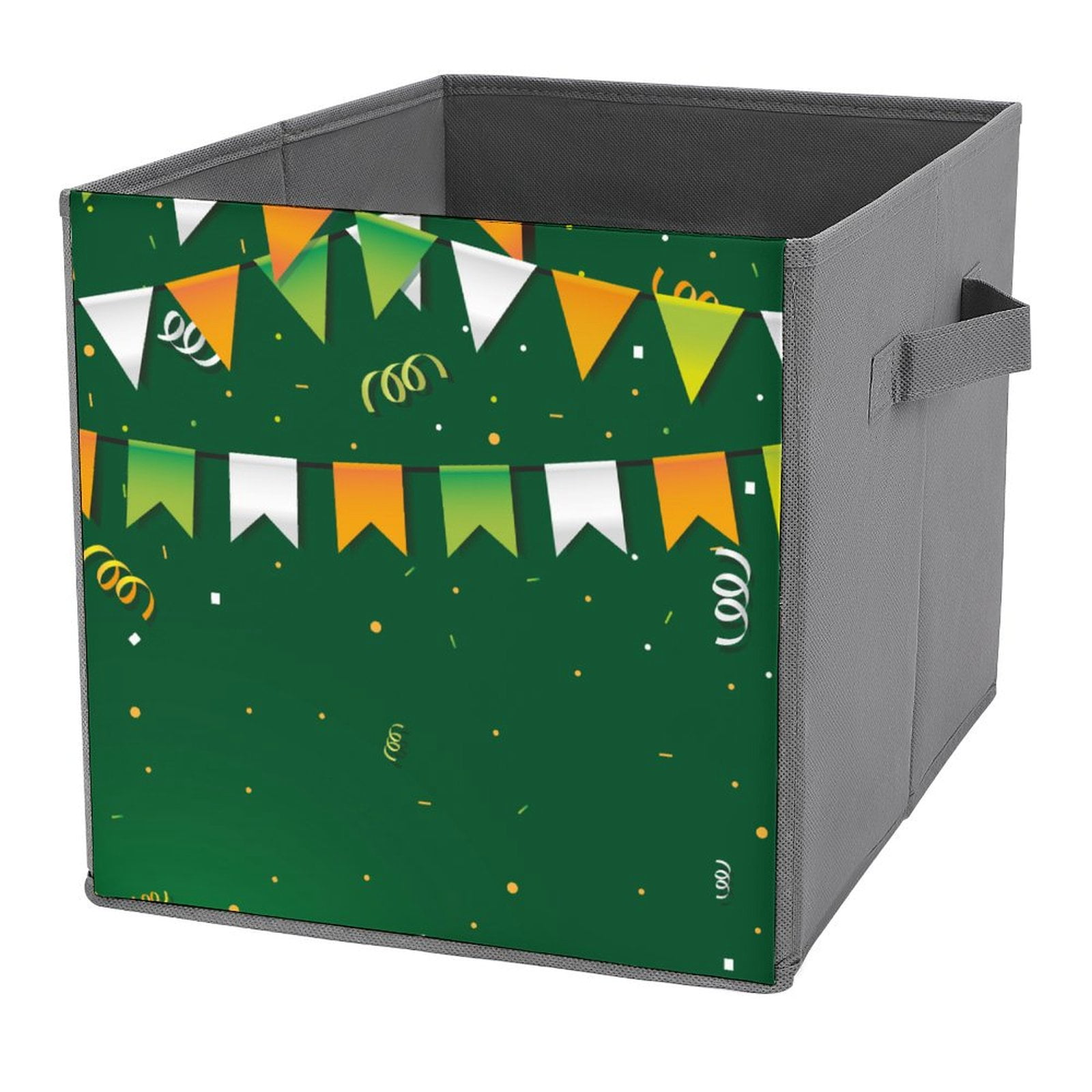 ANYWAY.GO Foldable Large Storage Box with Rope HandlesFestival Flags ...