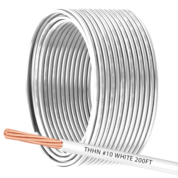 8 AWG THHN Stranded Copper Electrical Building Wire with Nylon Jacket ...