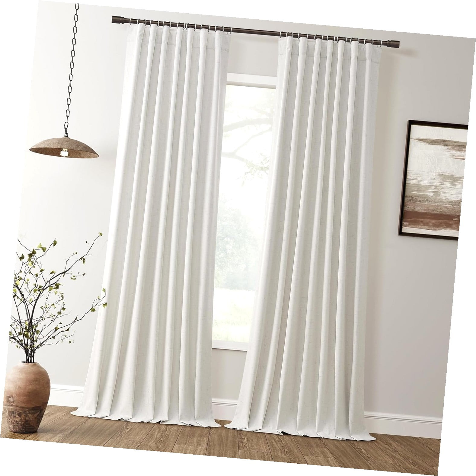 ANYWAY.GO Full Curtains for Bedroom 96 Inches Long for Sliding Doors ...