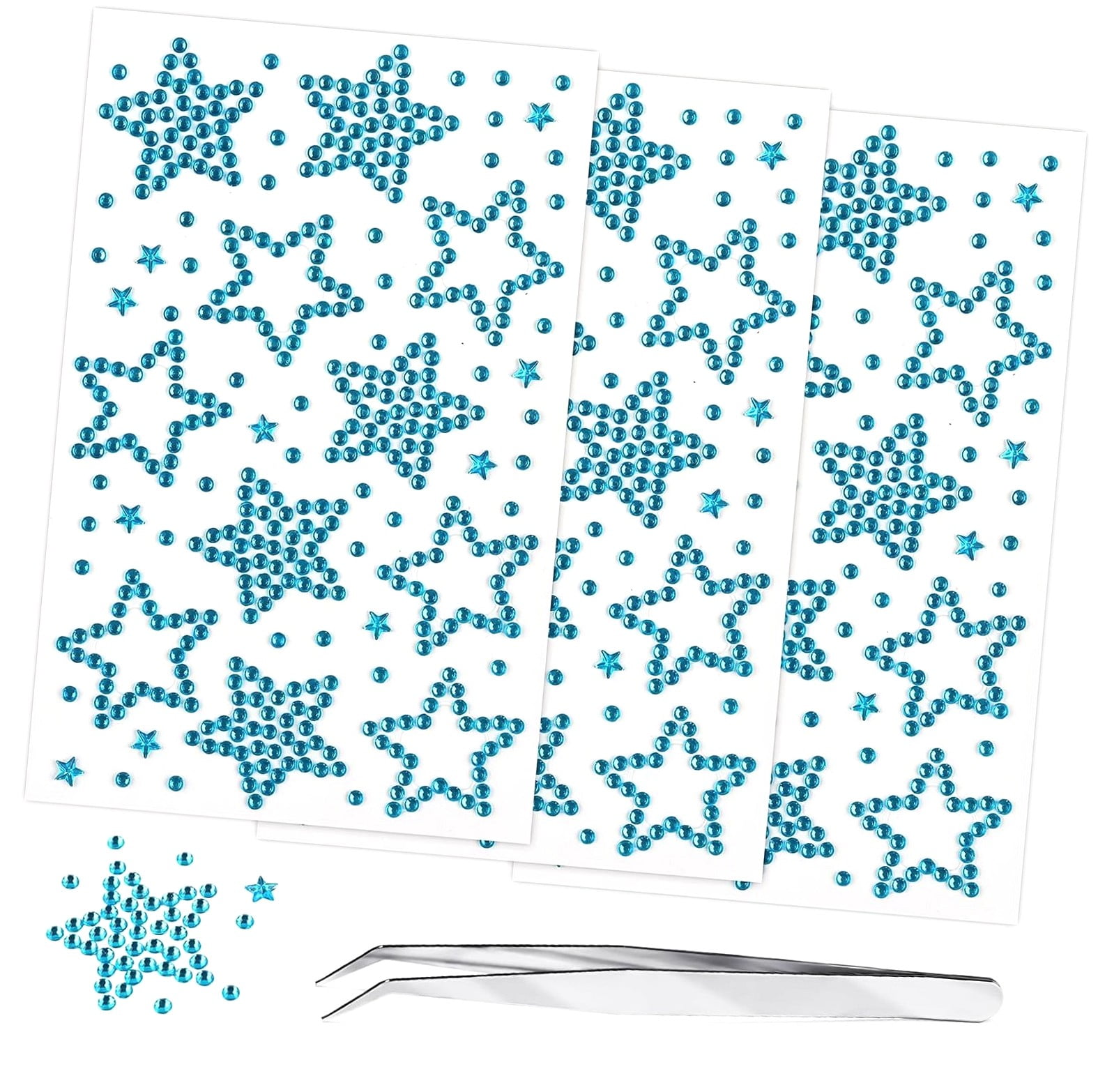 ANYWAY.GO Gem Stickers Jewels for Crafts Rhinestone Jewel Sticker ...