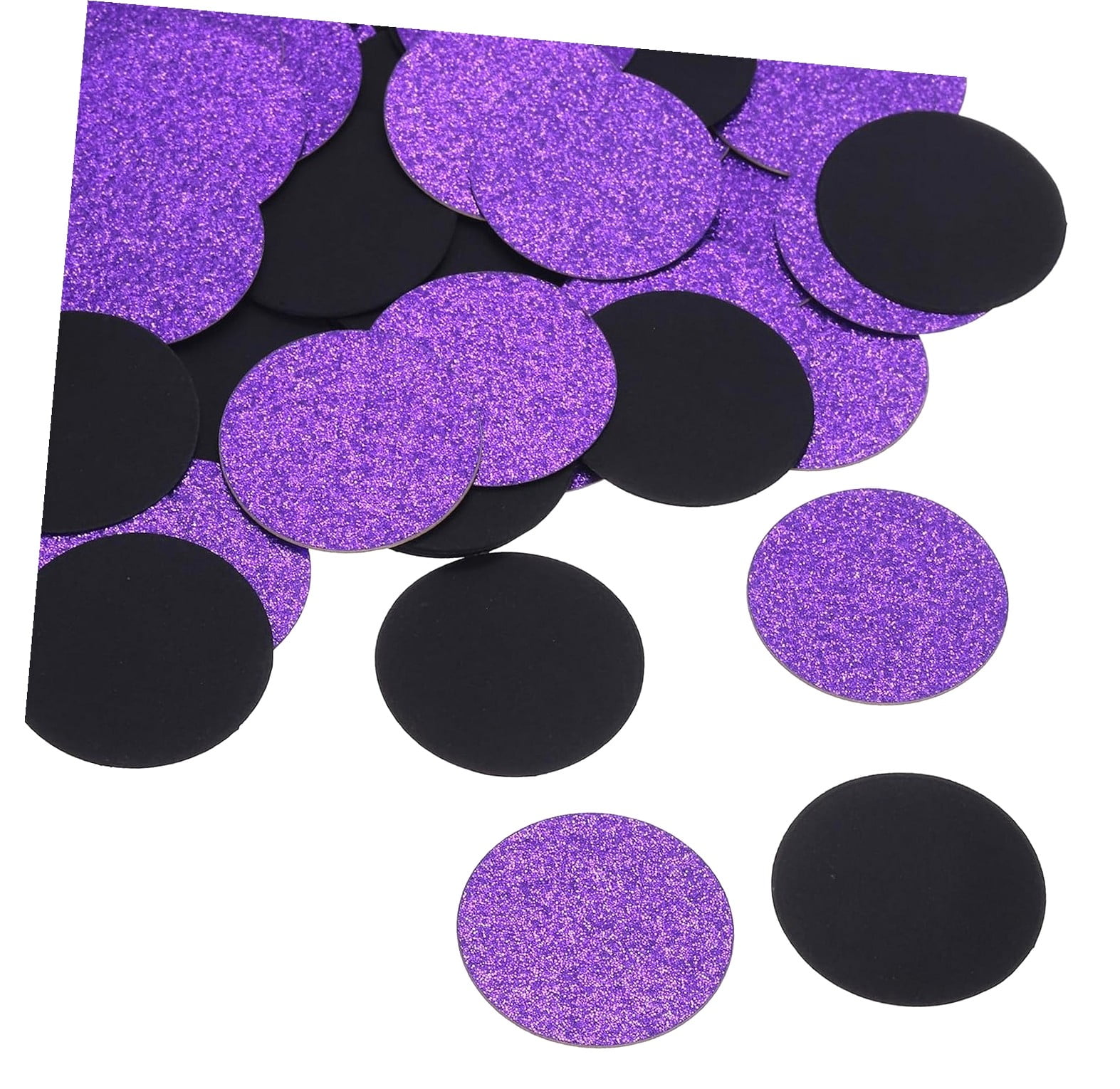 ANYWAY.GO Glitter Round Cutouts Paper Circles Cut-Outs for Wedding ...