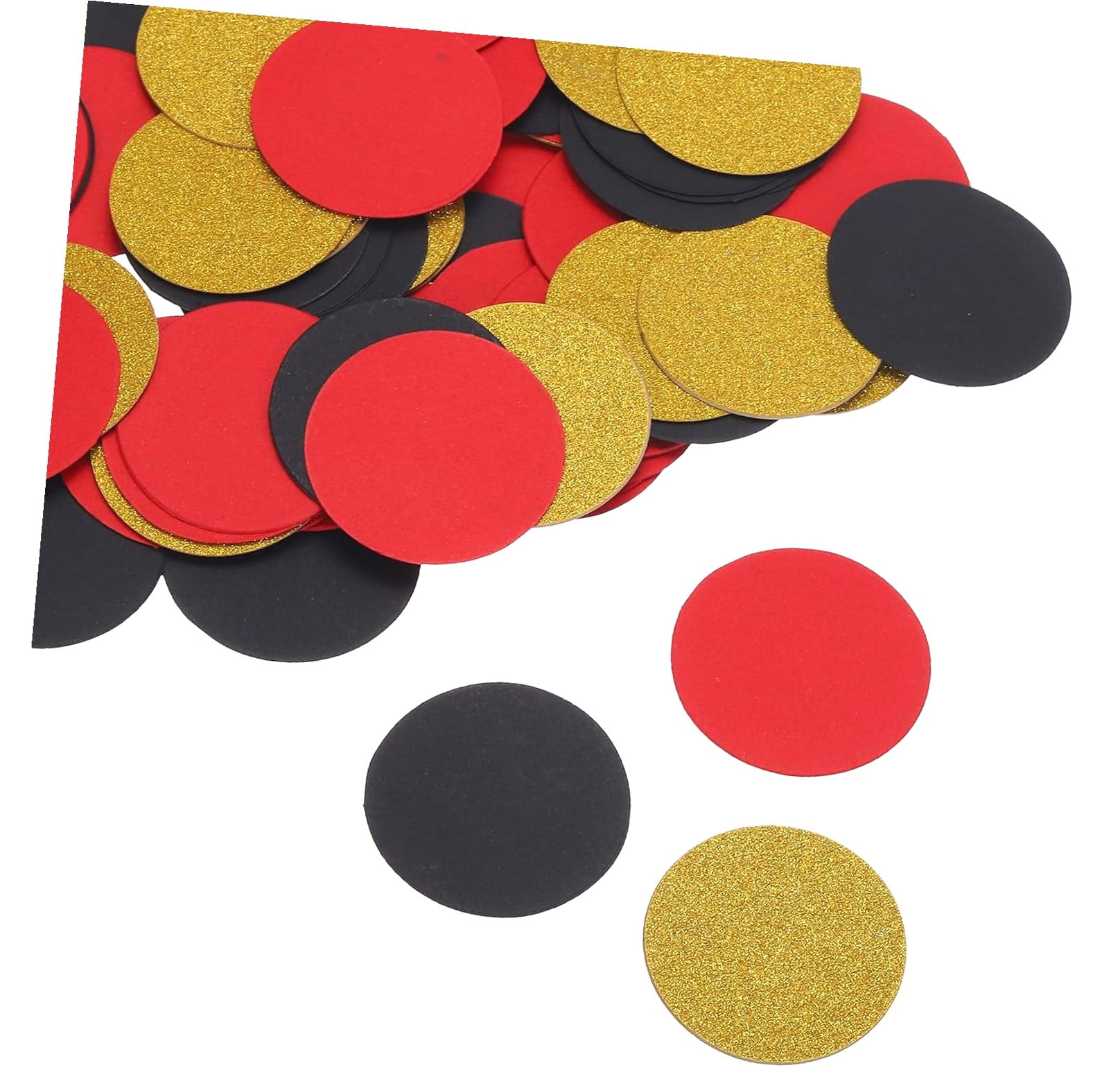 ANYWAY.GO Glitter Round Cutouts Paper Circles Cut-Outs for Wedding ...