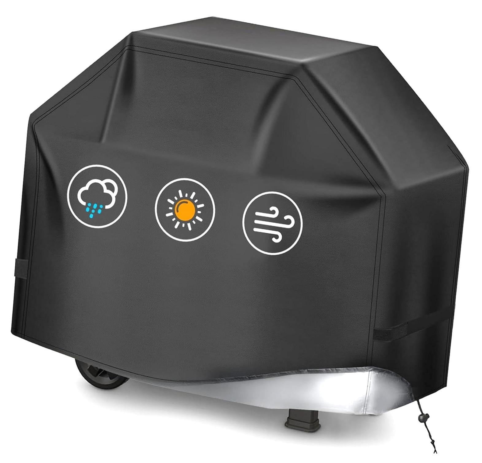 ANYWAY.GO Grill Cover for Barbecues Tear-Resistant Weatherproof for ...
