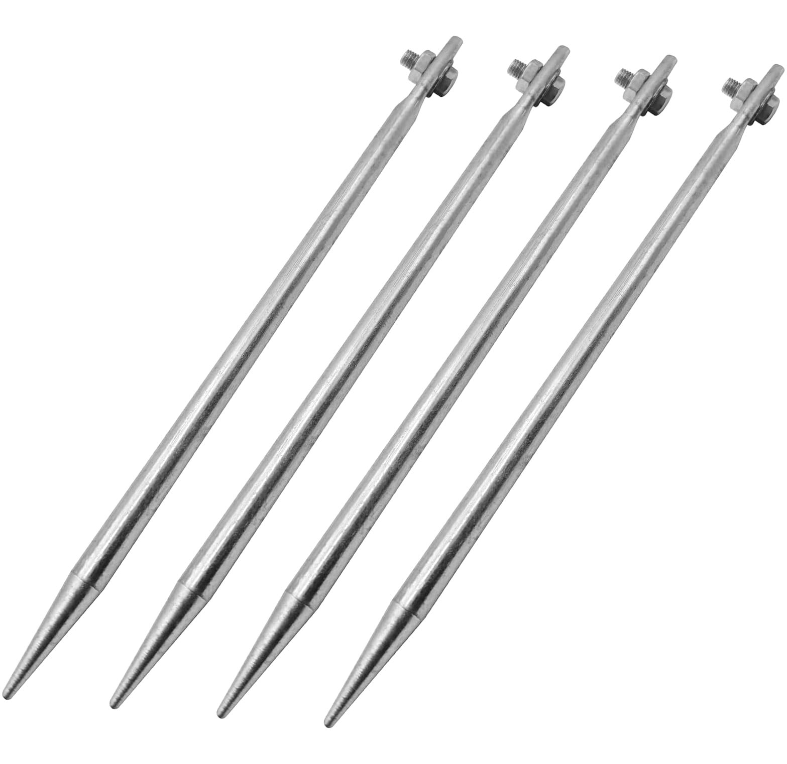 ANYWAY.GO Ground Rod Pin-type Design Galvanized Grounding Rod (12'' Pin ...