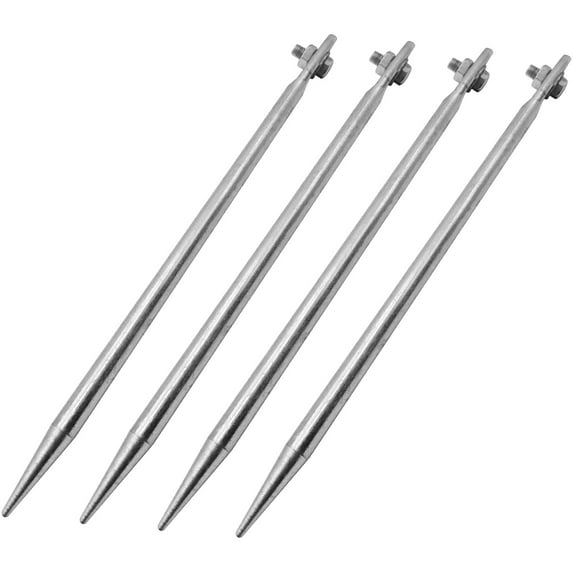 ANYWAY.GO Ground Rod Pin-type Design Galvanized Grounding Rod (12'' Pin ...