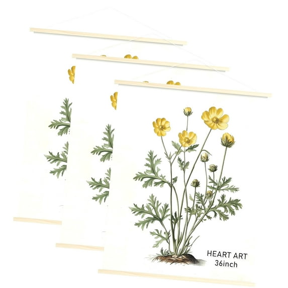 ANYWAY.GO HEART Poster Hanger Frame, 36x24, 36x48, 36x12 Poster Frame ...