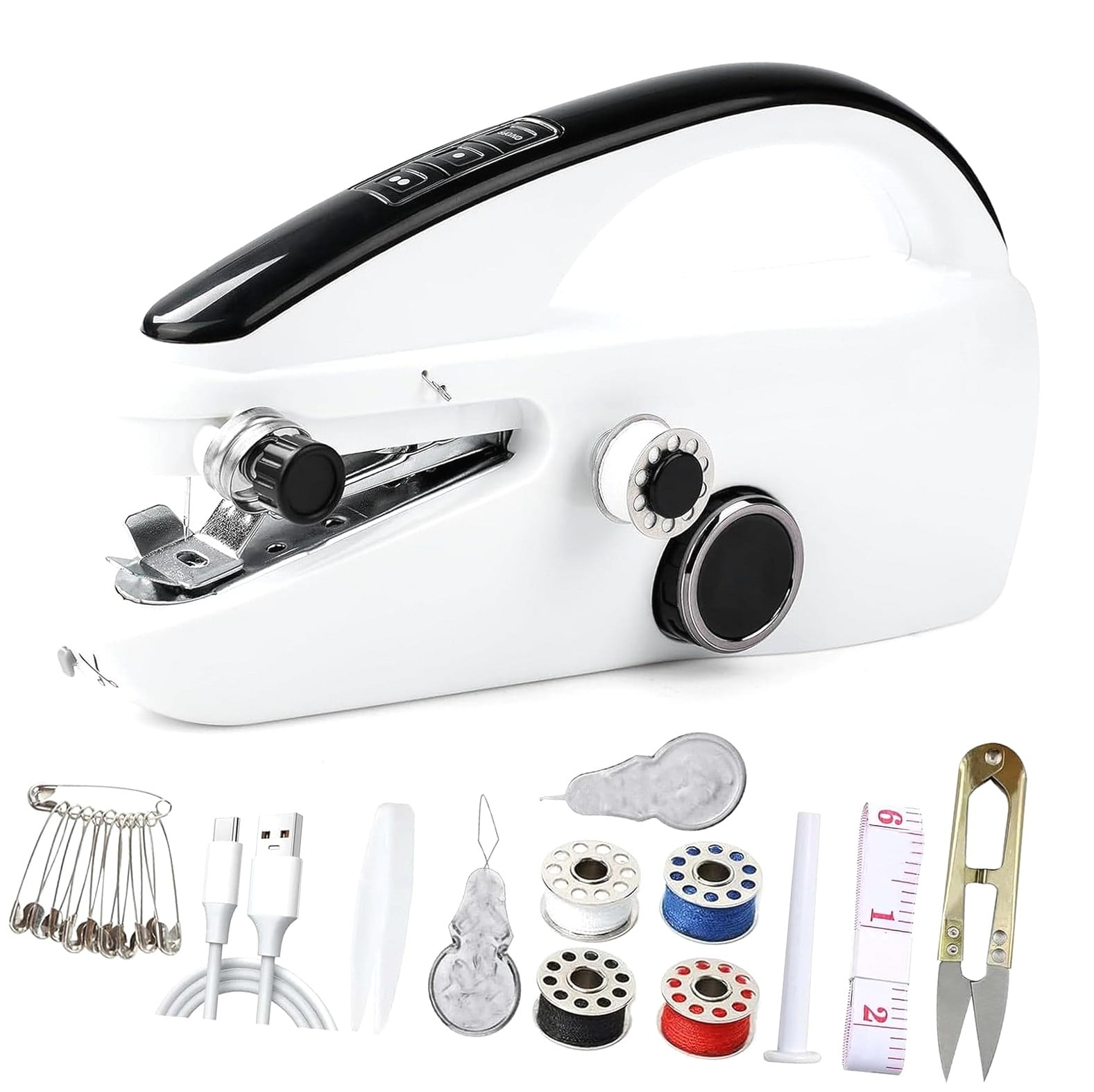 ANYWAY.GO Handheld Sewing Machine, Electric Handy Sewing Machine, Quick ...