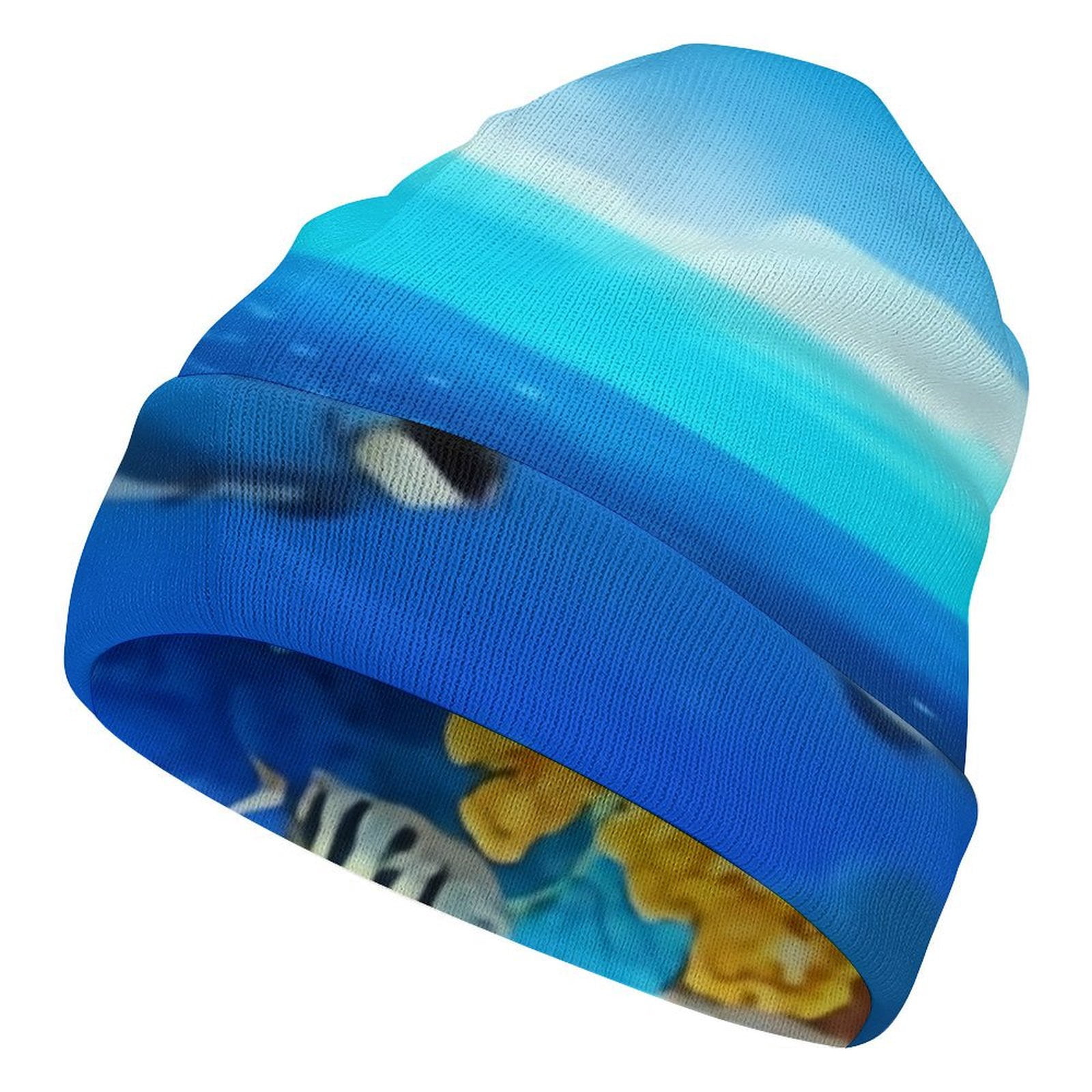 ANYWAY.GO Hat for Men Women Multicolor Coral Reef Children Cuffed Cap ...