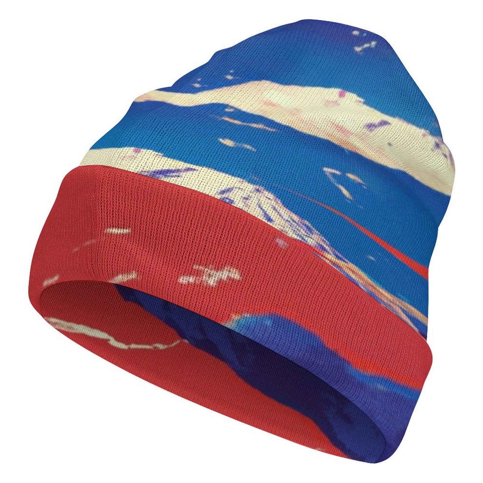 ANYWAY.GO Hat for Men Women Multicolor Fuji Mount Dawn Mountain Painted ...