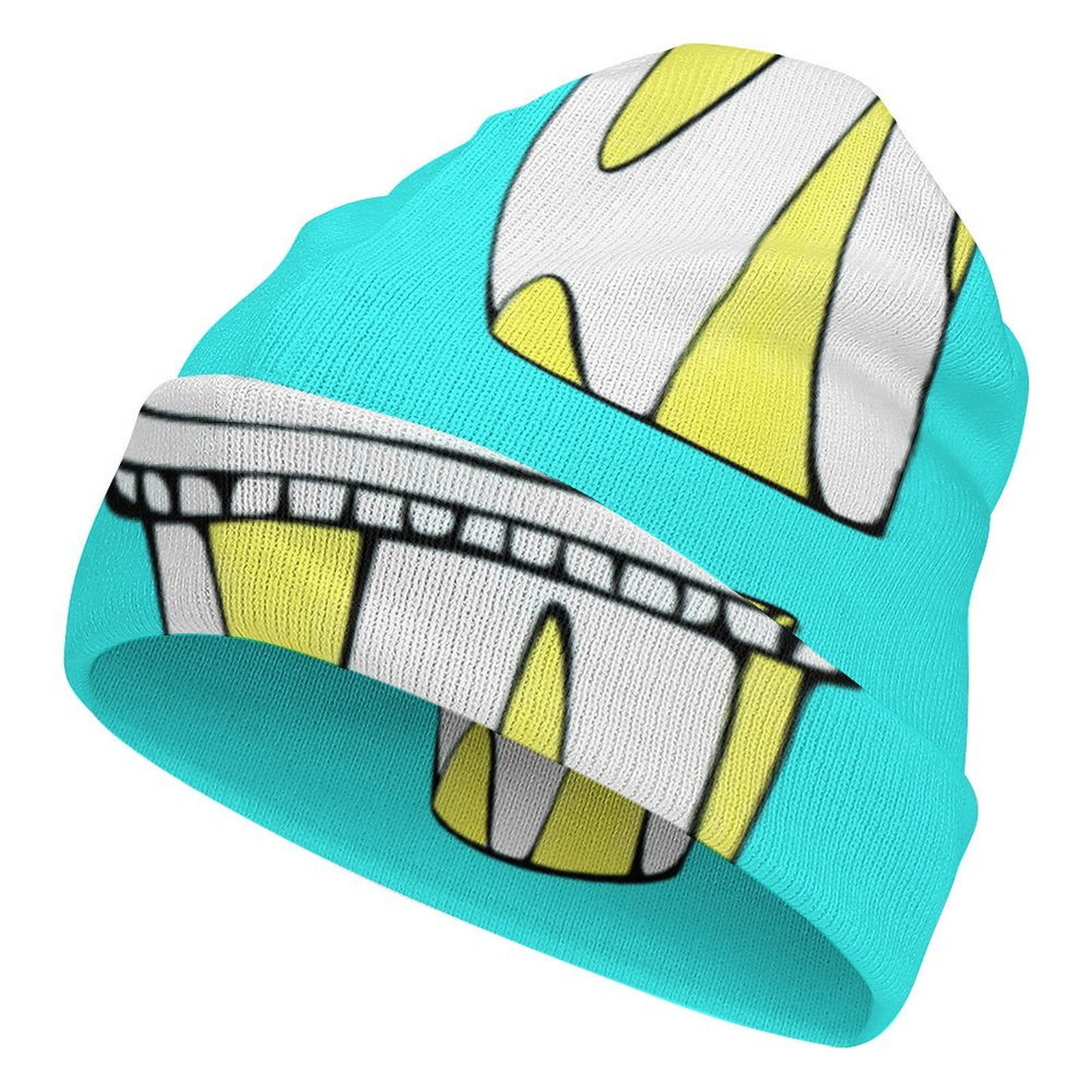 ANYWAY.GO Hat for Men Women Multicolor Pattern Cup Tube Drawn Cuffed ...
