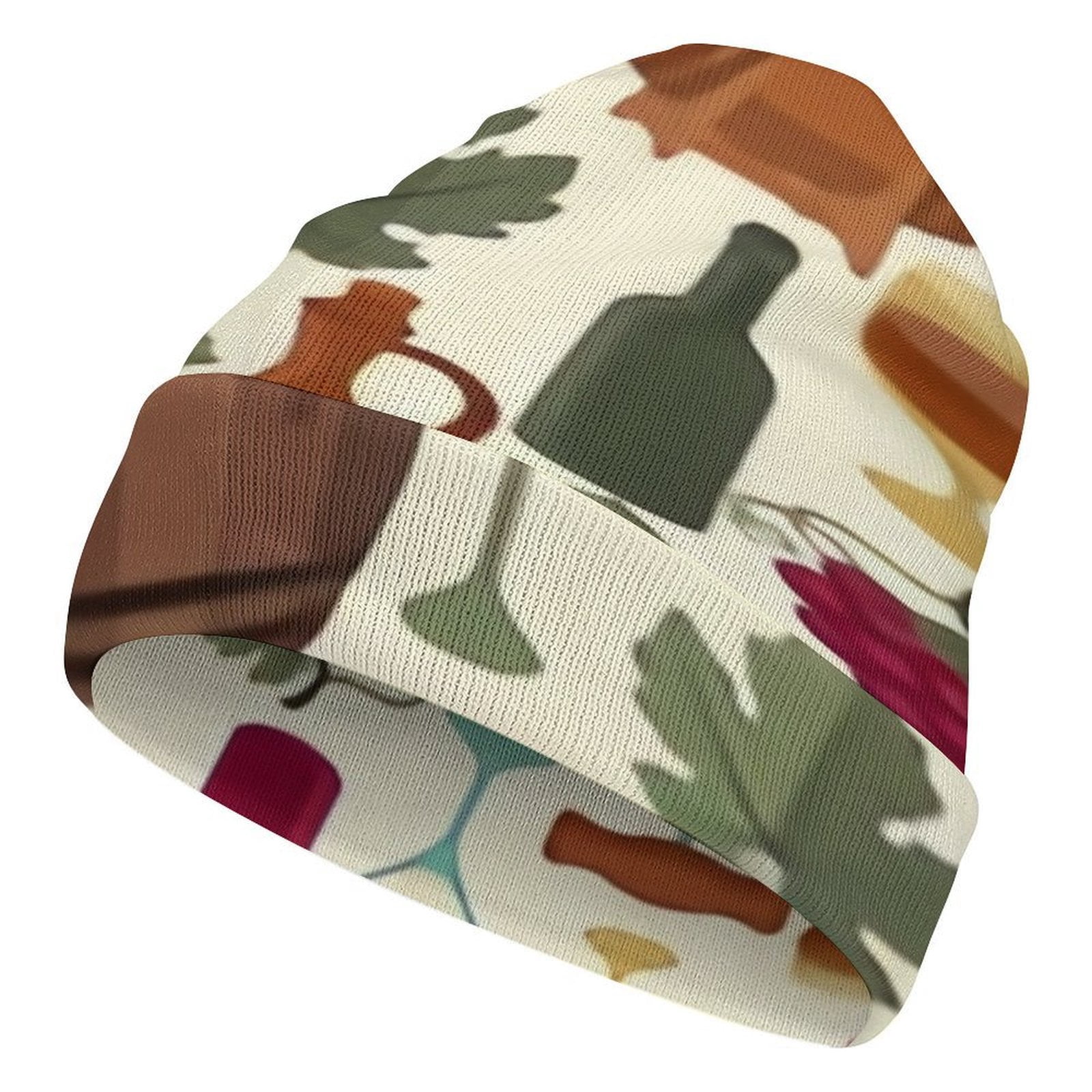 ANYWAY.GO Hat for Men Women Multicolor Pattern Wine Wineries ...