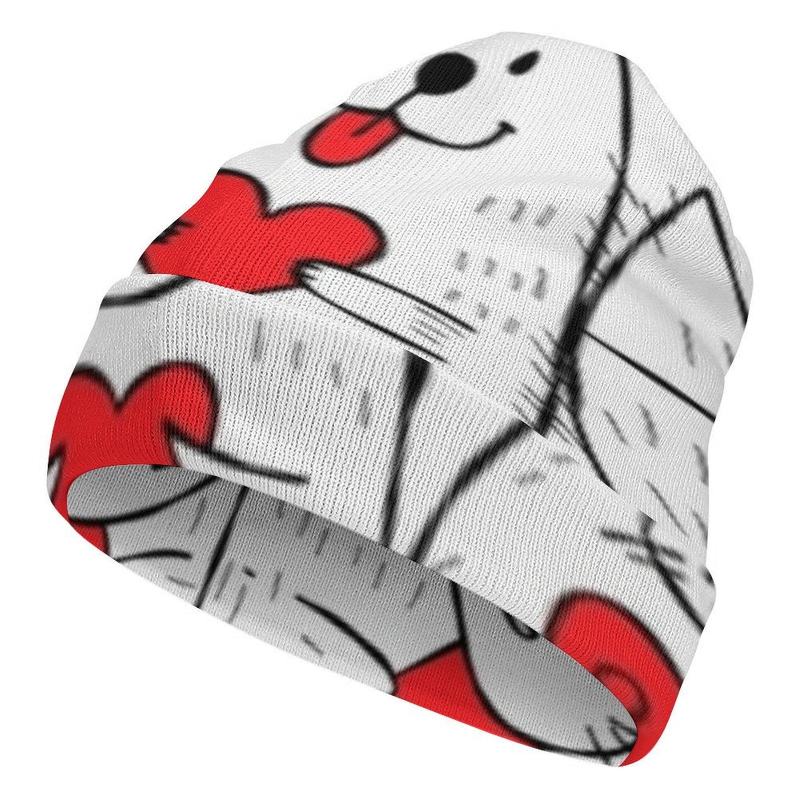 ANYWAY.GO Hat for Men Women Multicolor Valentine Cute Animals Hearts ...