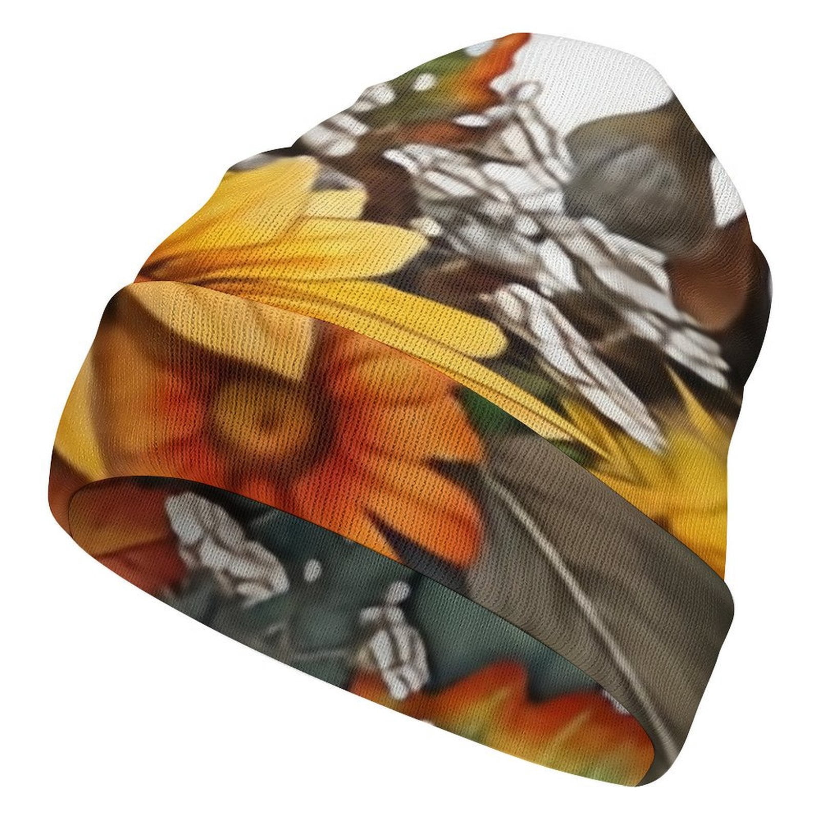 ANYWAY.GO Hat for Men Women Multicolor Watercolor Fall Composition ...