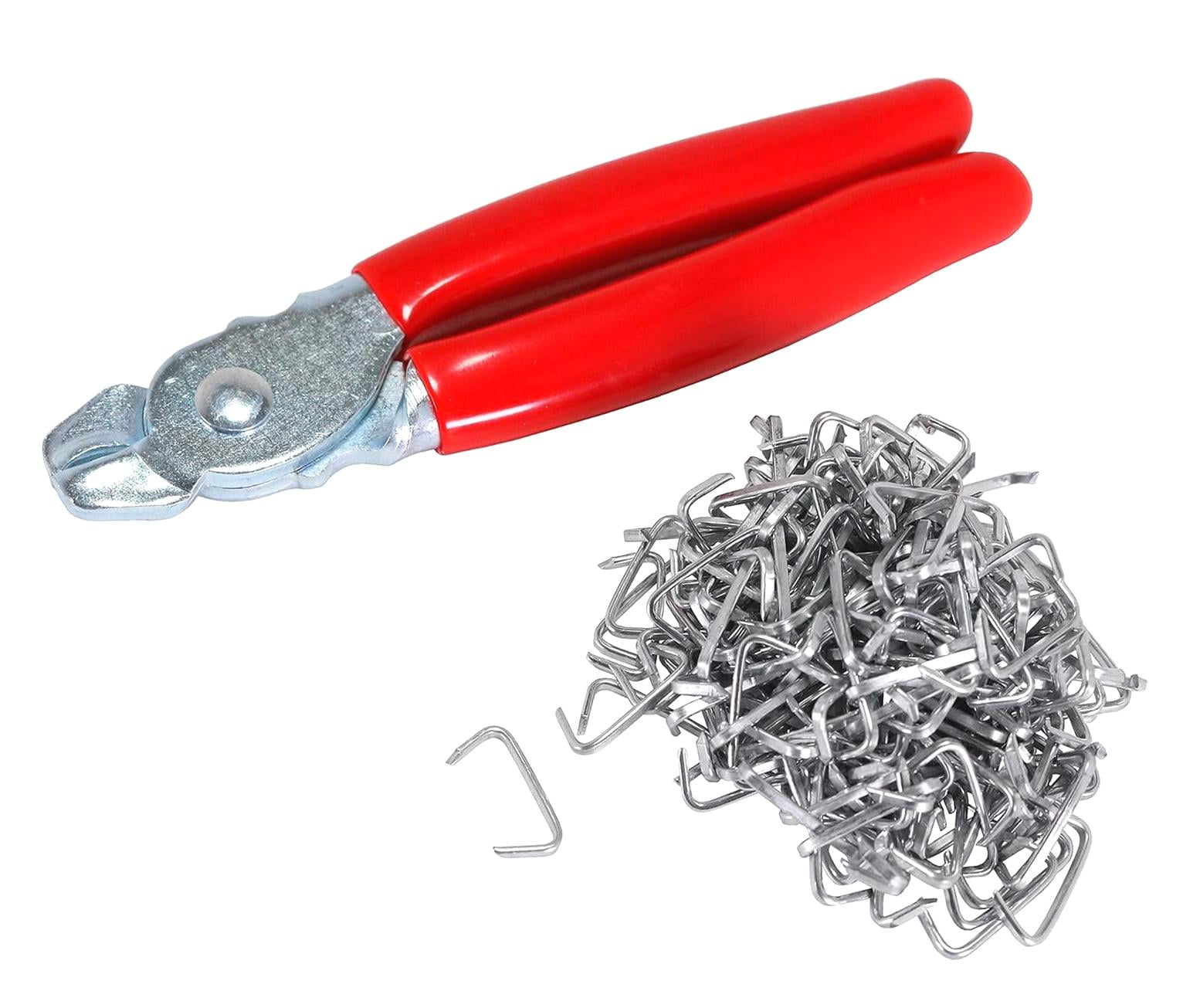 ANYWAY.GO Hog Pliers with 200 Galvanized Hog - Straight Spring-Loaded ...