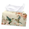 ANYWAY.GO Hummingbird Tissue Box Cover Rectangle Rose Tissue Holder for ...