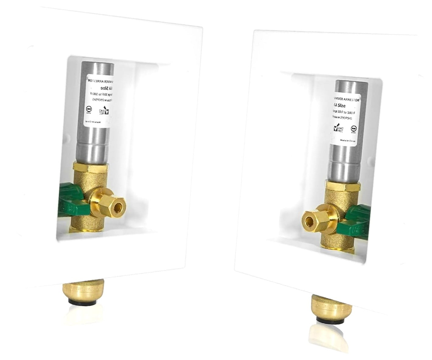 ANYWAY.GO Icemaker Outlet Box with 1/2" Inlet Connect, Maker Box with ...