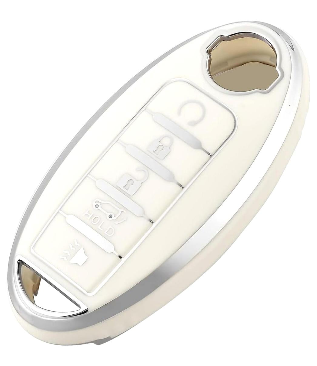 ANYWAY.GO Key Fob Cover Car Key Fob Case Shell with Altima, Maxima ...