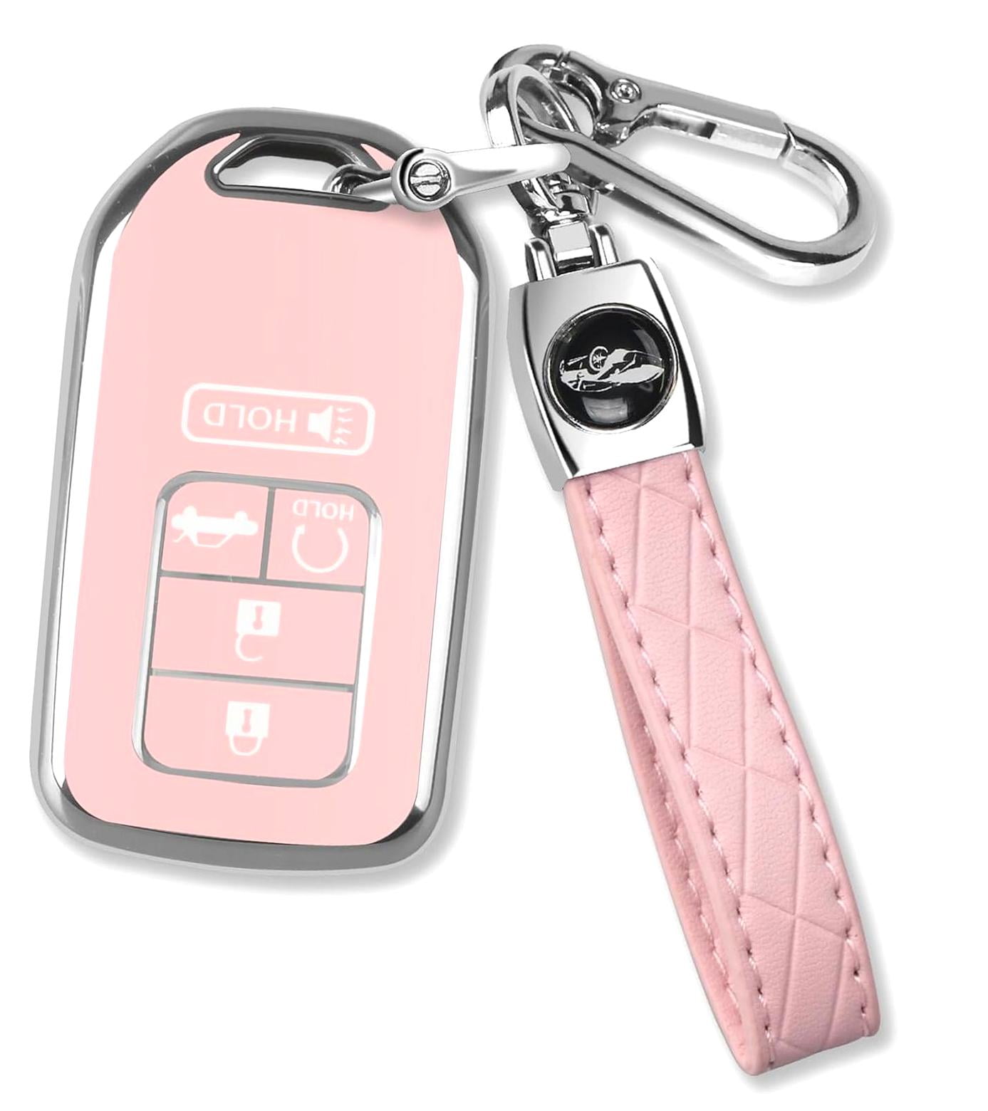 ANYWAY.GO Key Fob Cover with Keychain, Car Key Case Shell Protector for ...