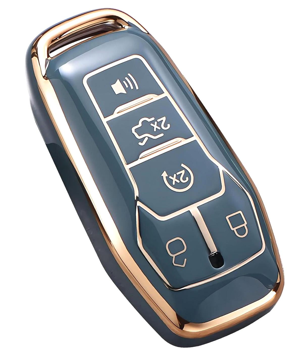 ANYWAY.GO Key Fob Cover, Premium Soft TPU Full Protection Case for F150 ...