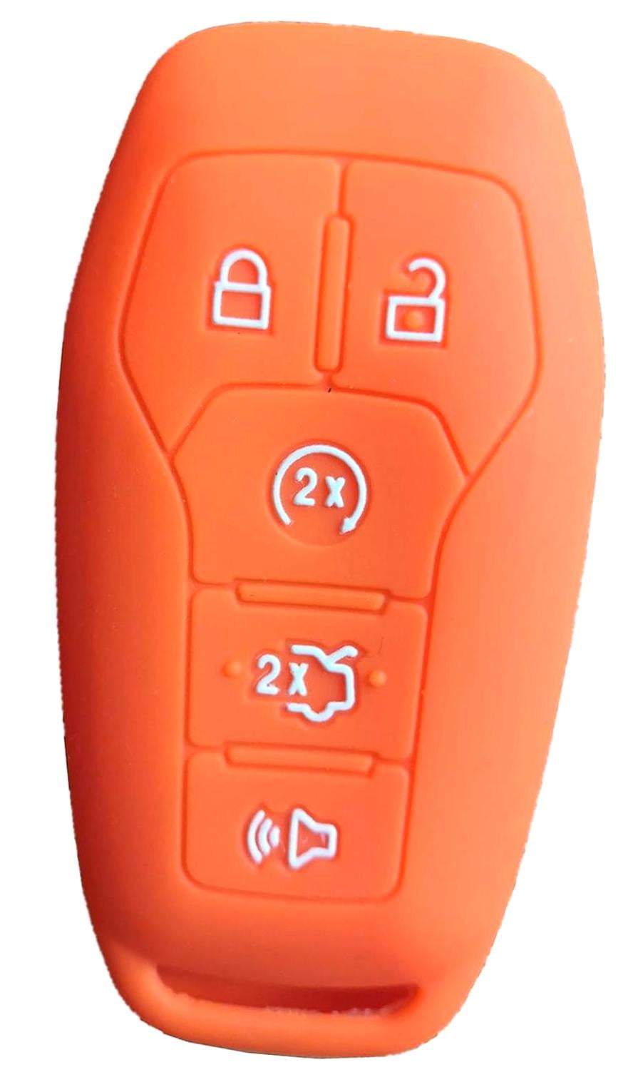 ANYWAY.GO Key Fob Cover: Silicone Car Remote Protector for Edge F150 ...