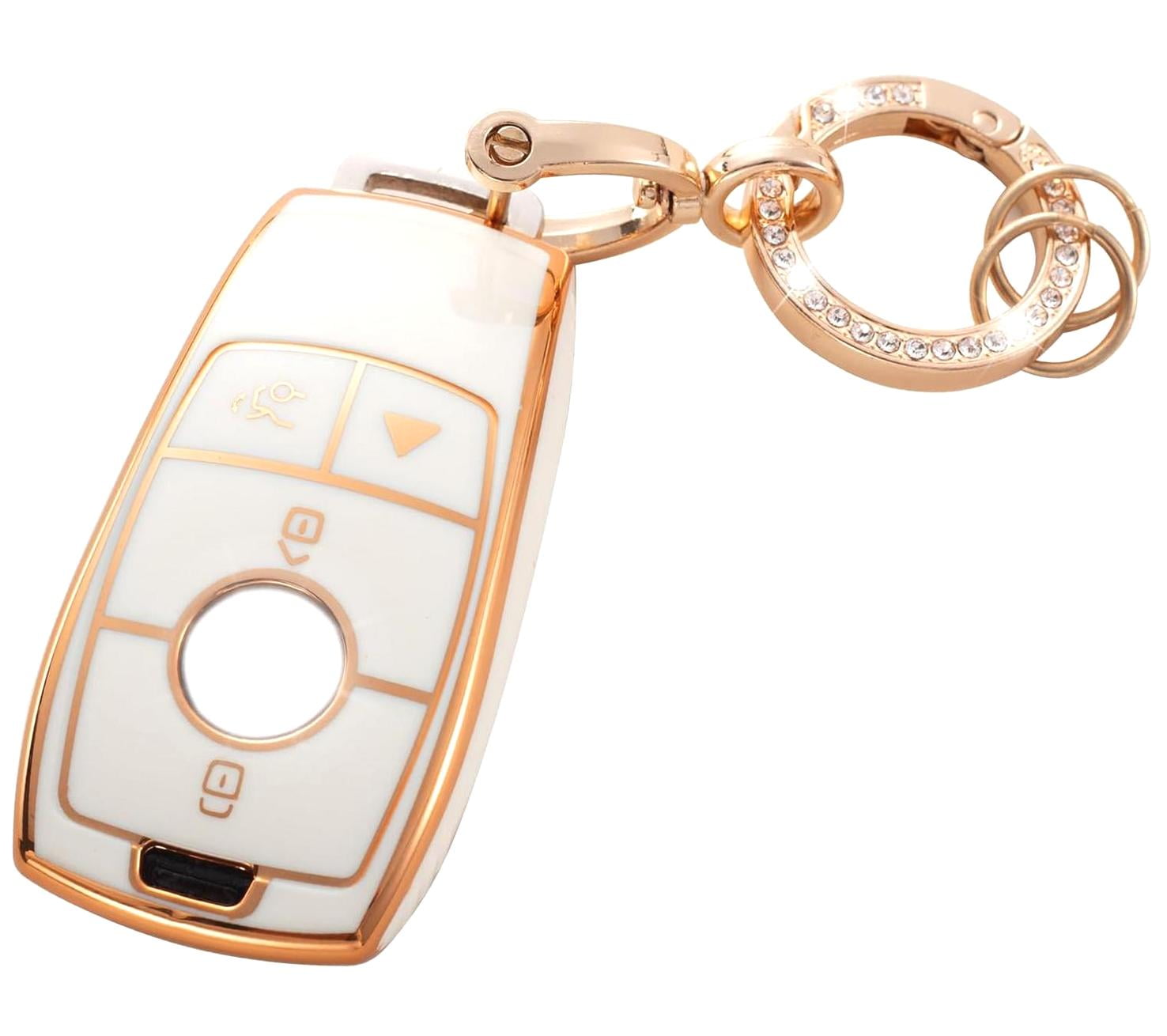 ANYWAY.GO Key Fob Cover, Soft TPU Protective Case for A-Class C-Class G ...
