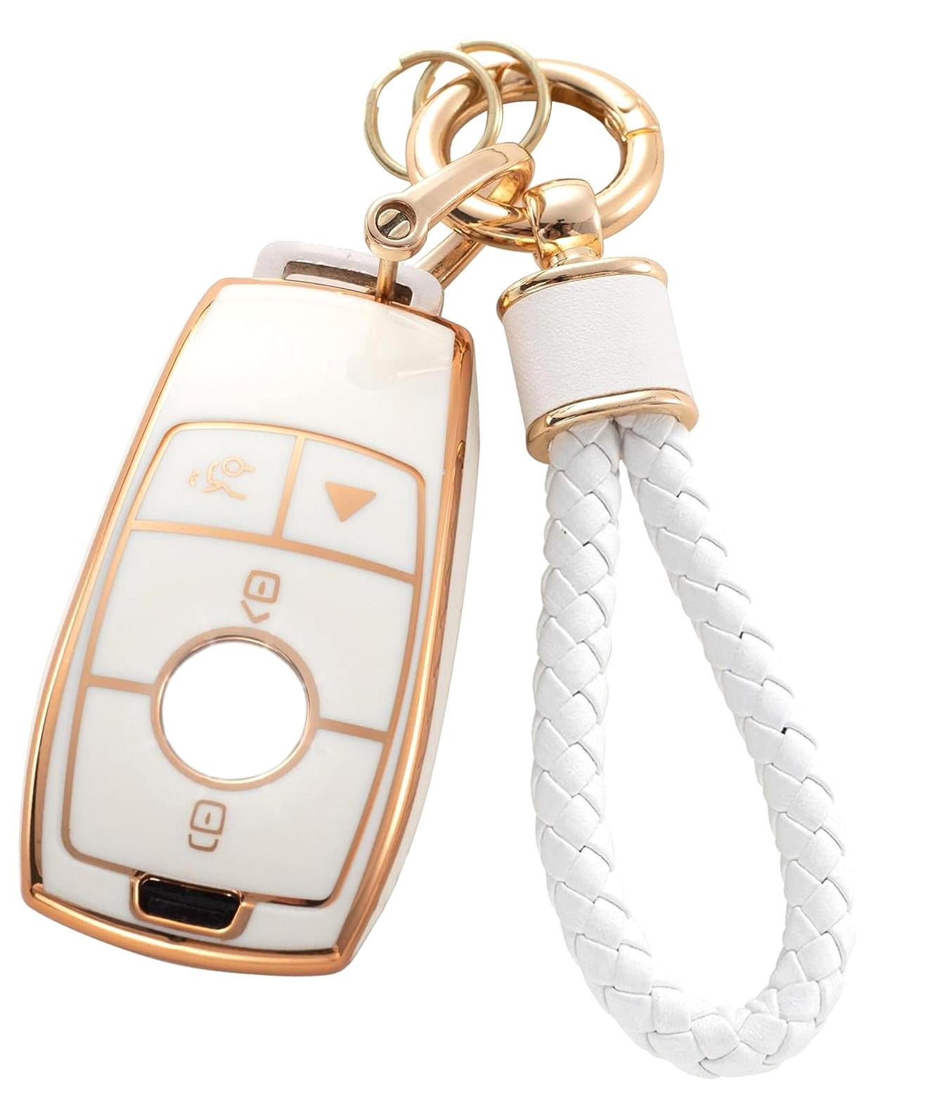 ANYWAY.GO Key Fob Cover, Soft TPU Protector for E-Class S-Class A-Class ...