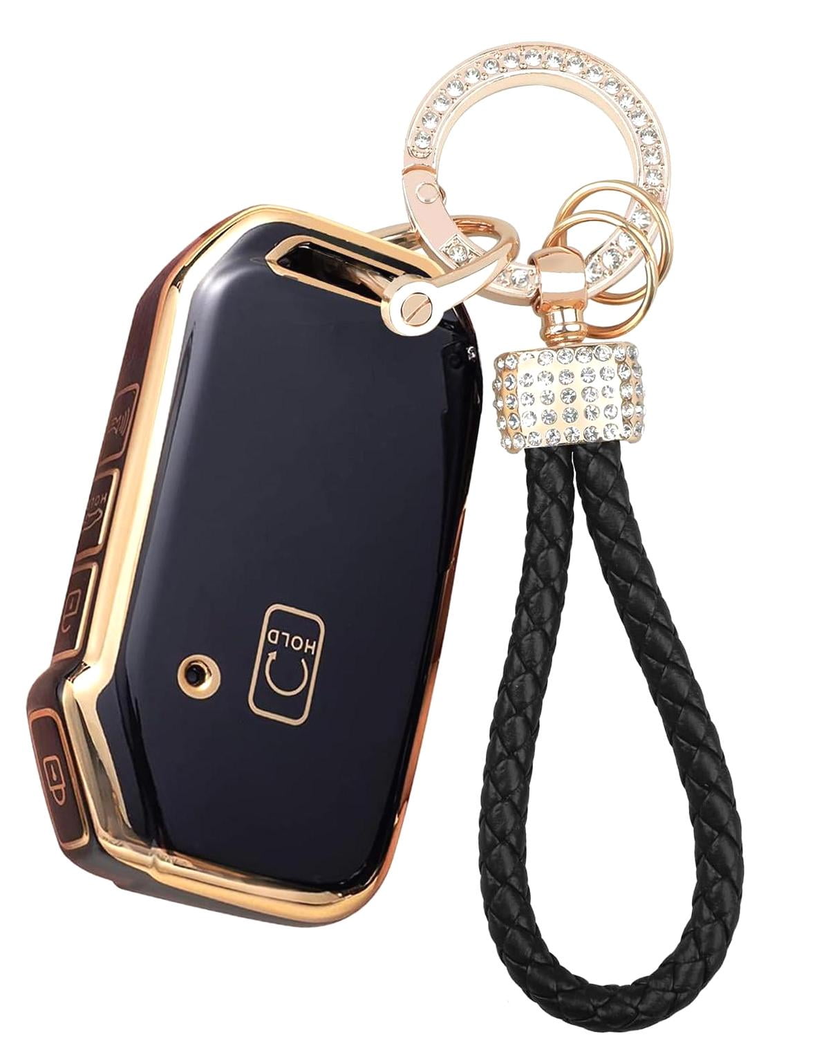 ANYWAY.GO Key Fob Cover and Keychain Set for Kia Soul Forte Telluride ...