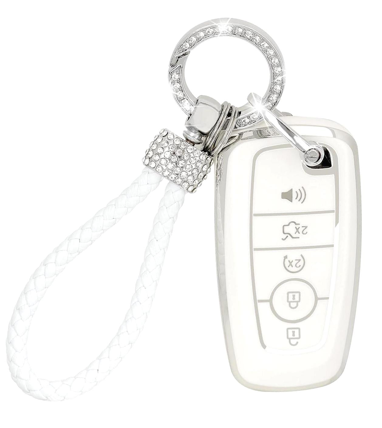 ANYWAY.GO Key Fob Cover with Glittering Lanyard, with Bronco Edge ...
